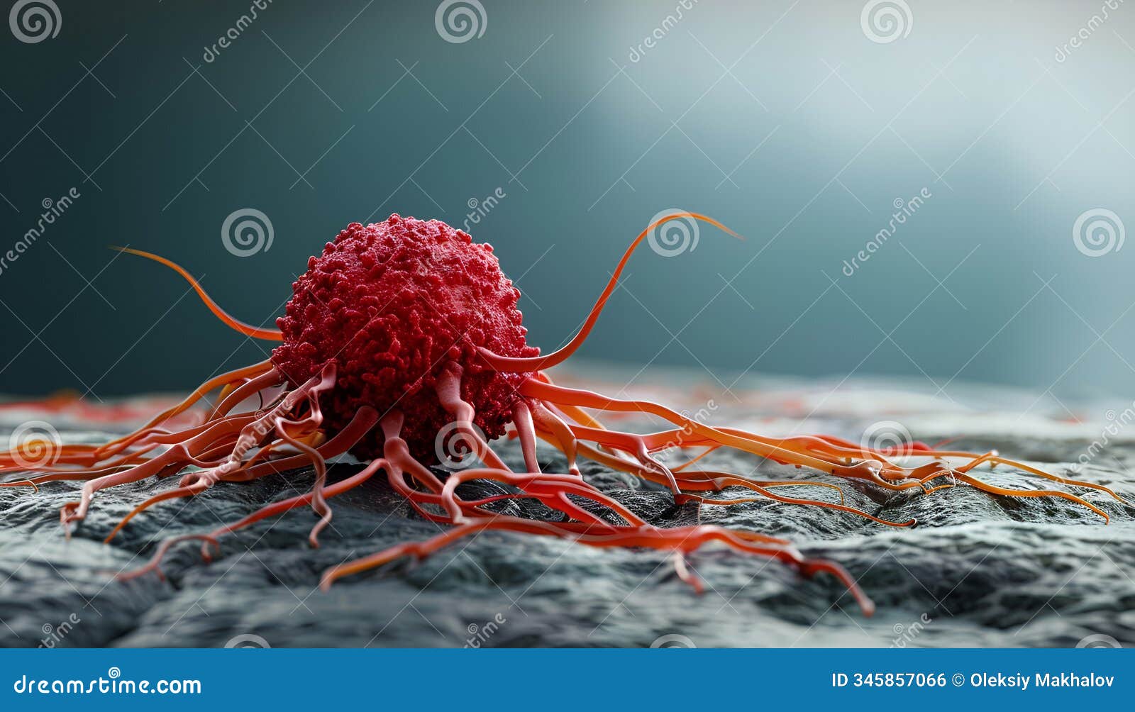 Human Cancer Cells, T-Cells, Tumor Cells Stock Photo - Image of tumor ...