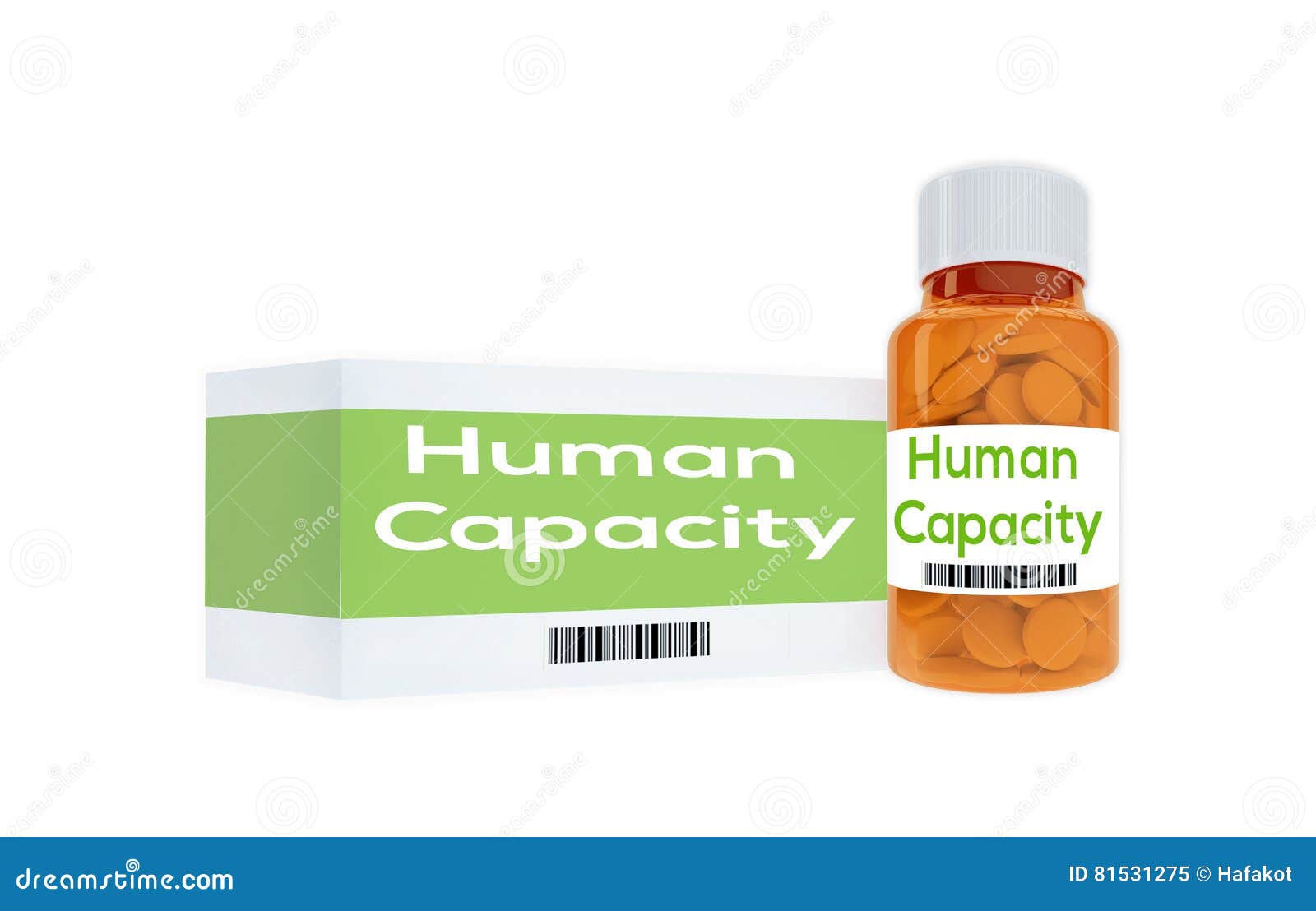 Human Capacity - Personalilty Concept Stock Illustration - Illustration ...