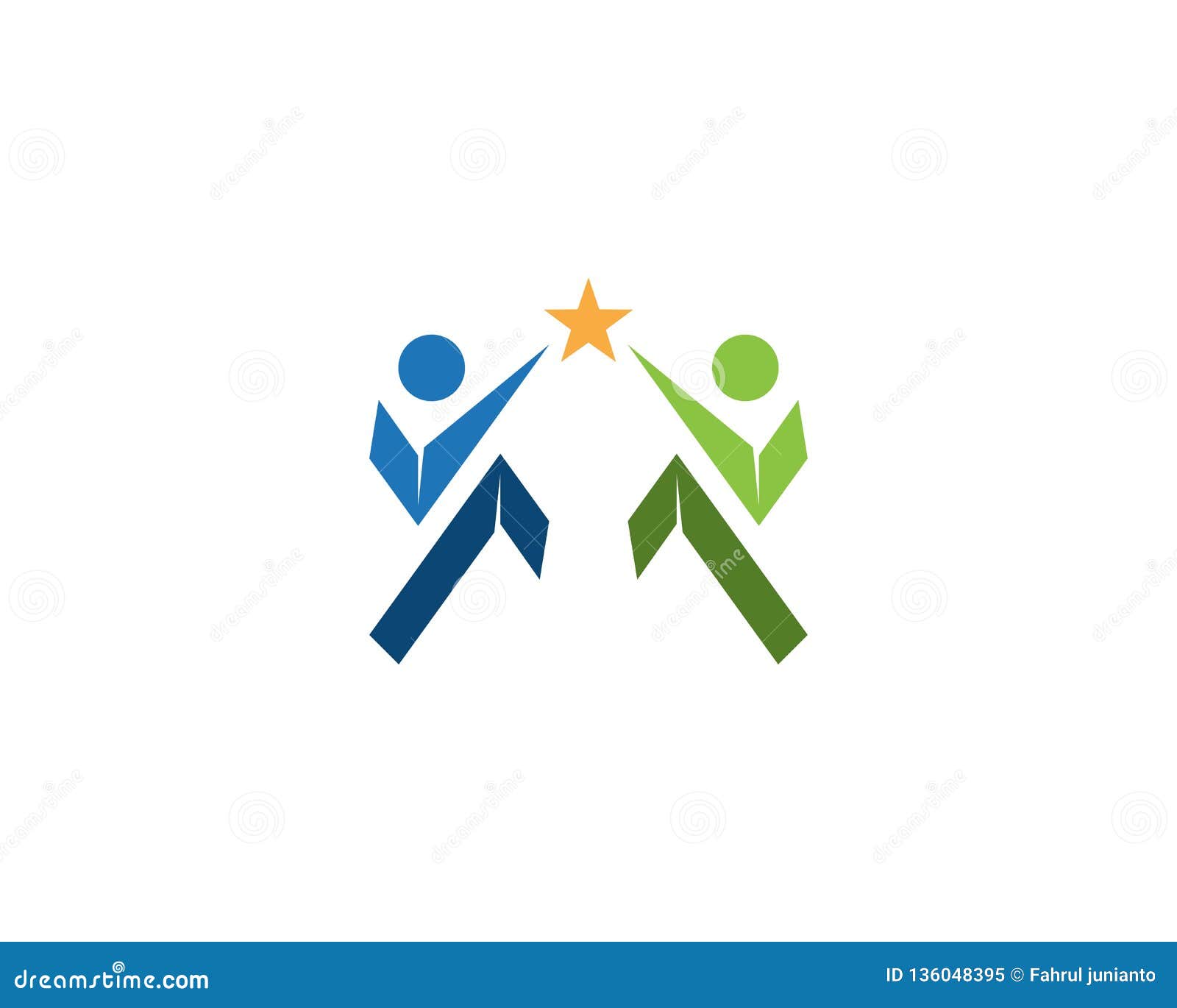 Human Caracter Logo Design Template Stock Vector - Illustration of ...