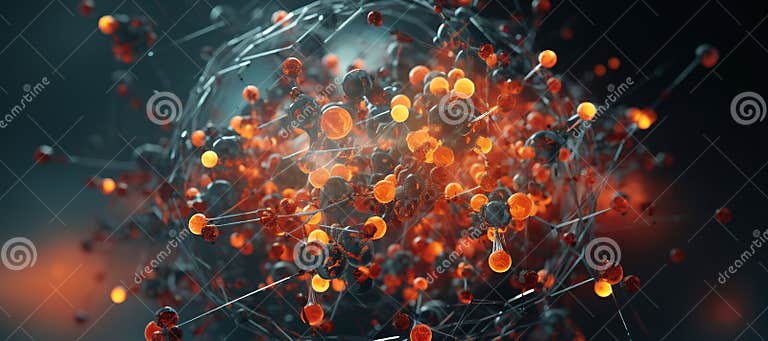 Human Cell DNA Tissue Background, Virus, Bacteria, Science Stock ...