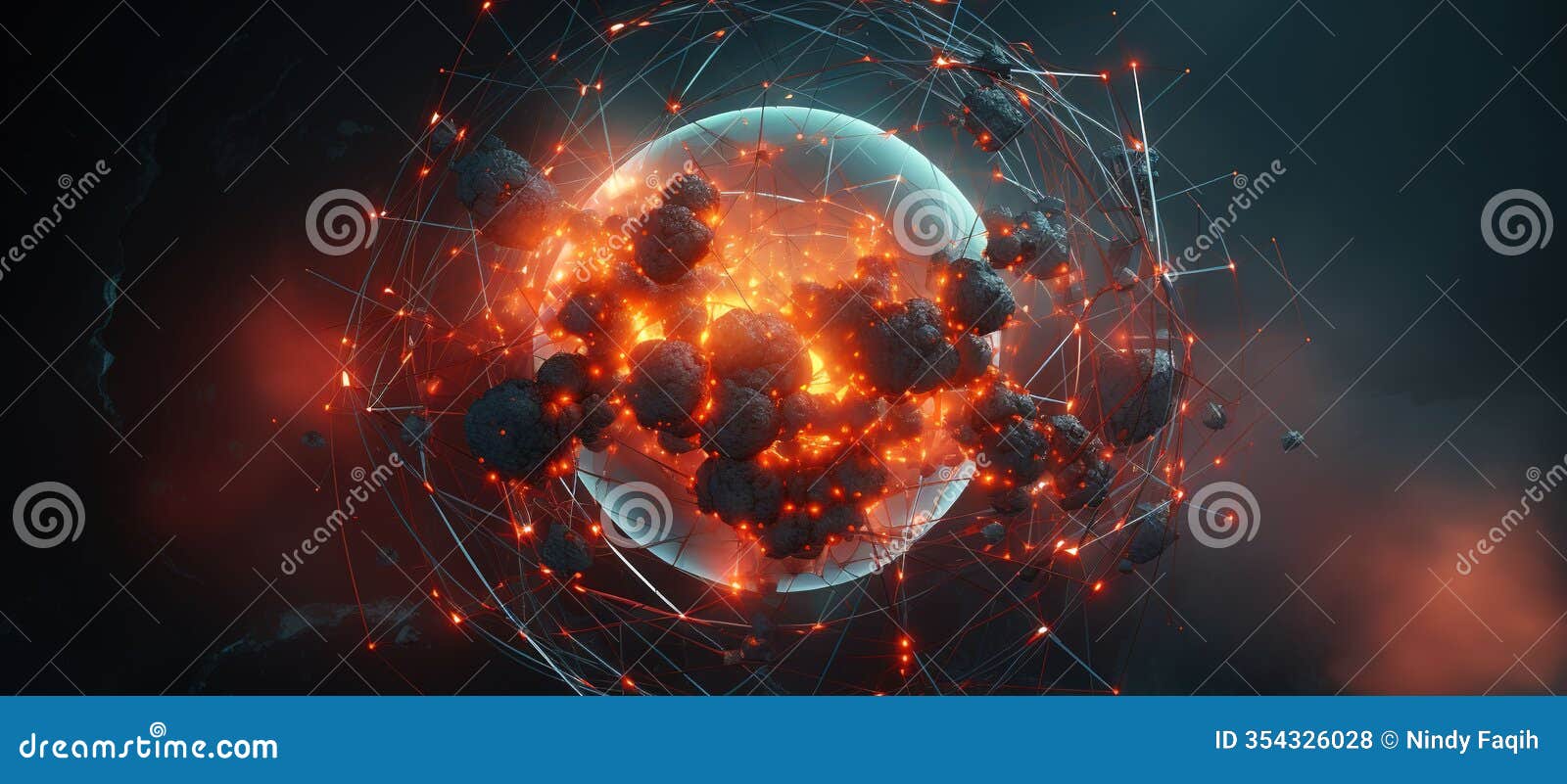 Human Cell DNA Tissue Background, Virus, Bacteria, Science Stock ...