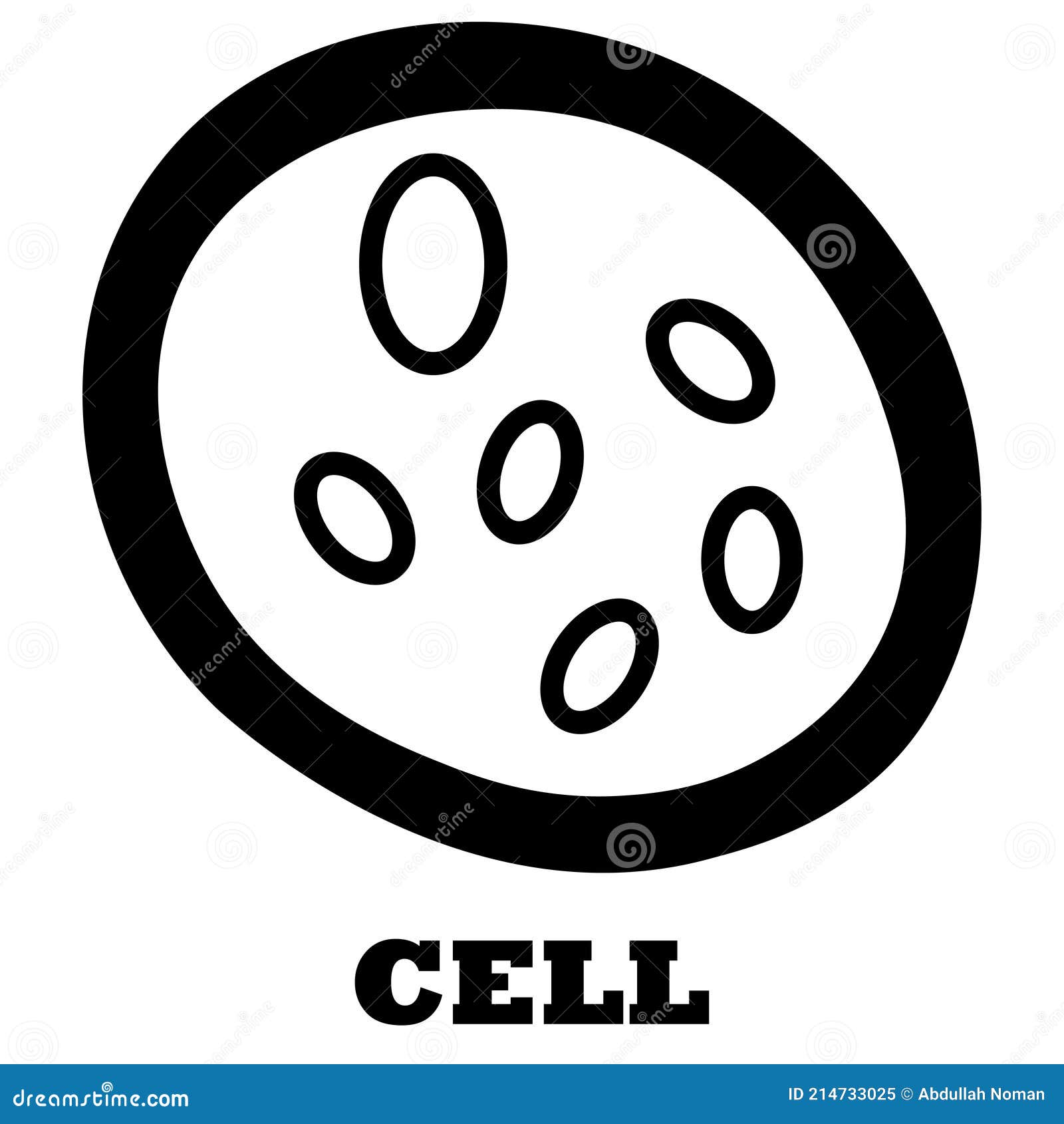 Human cell icon design stock vector. Illustration of cell - 214733025