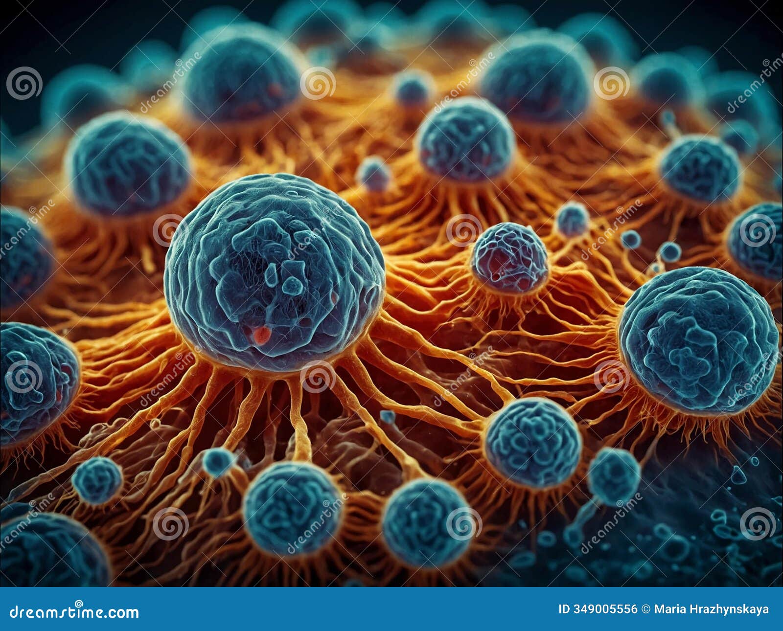Human Cells in Action, Structure and Functionality, Details of Cell ...