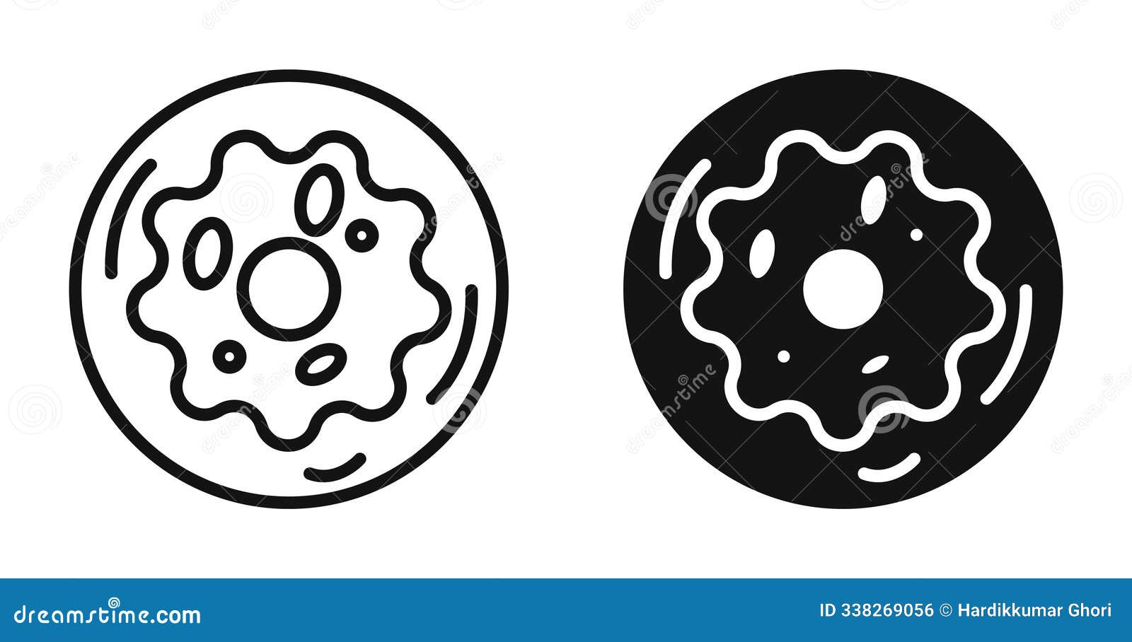 Human Cells Thin Line Vector Icon Set Stock Vector - Illustration of ...