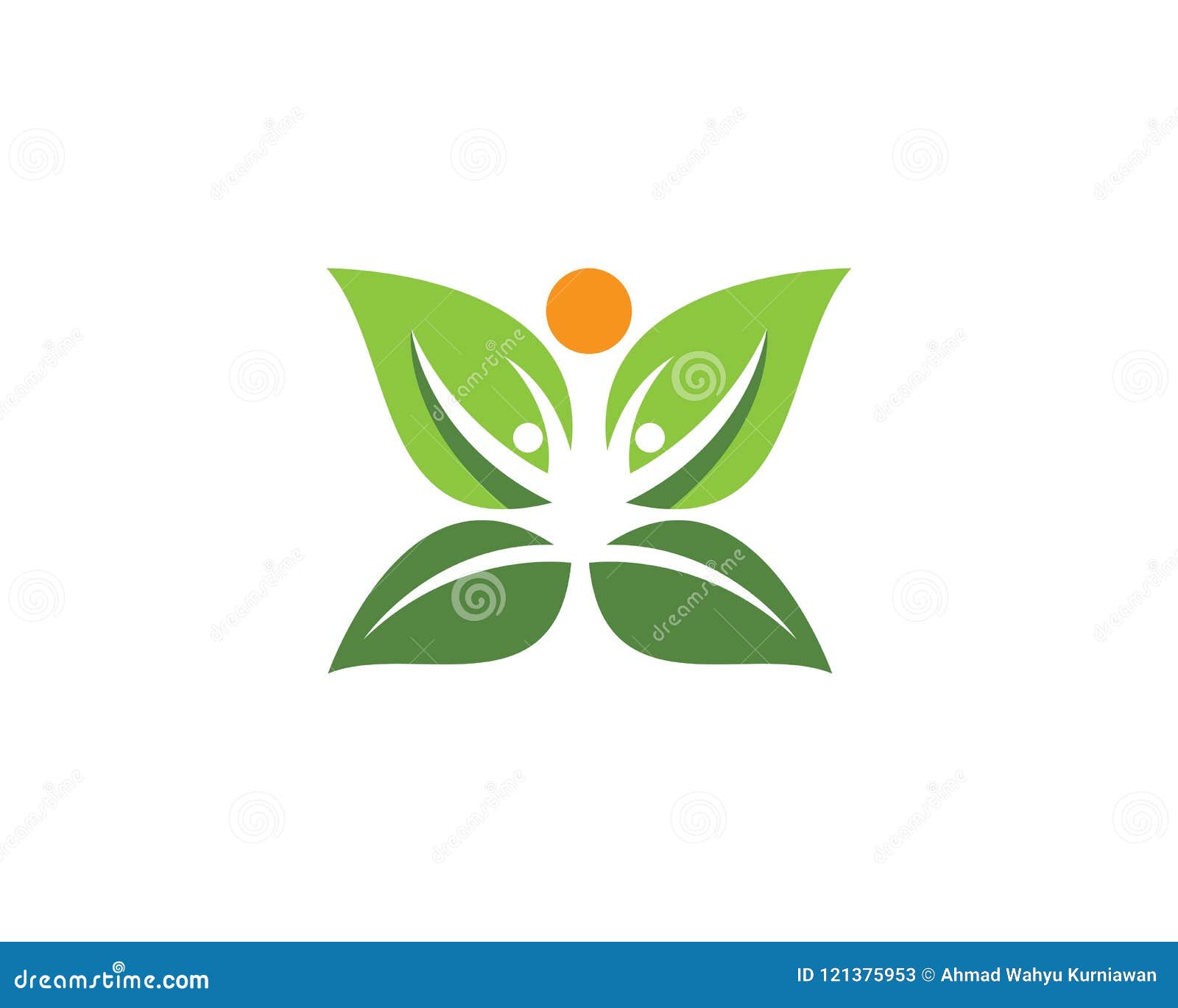 Green life logo sign stock vector. Illustration of business - 121375953