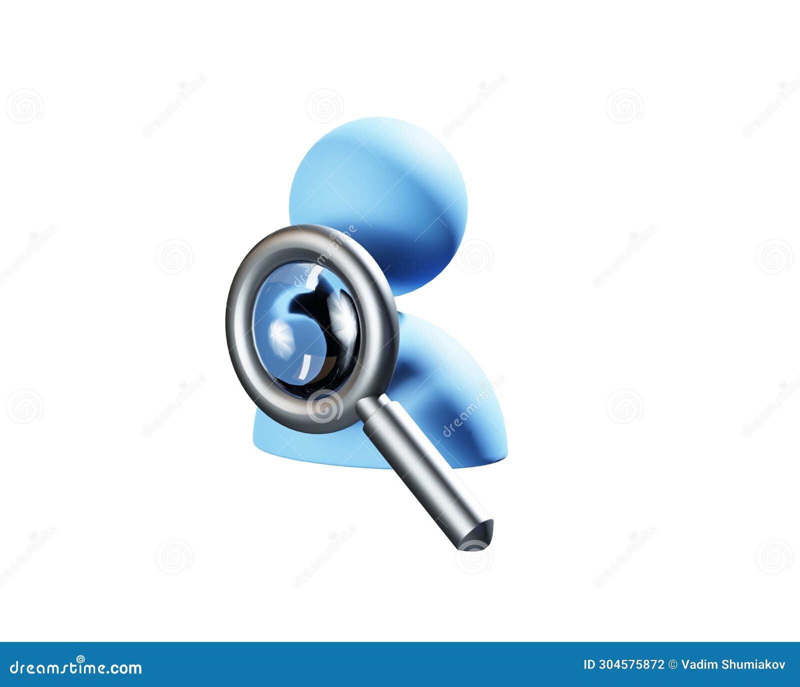 Human Character Searching Globe Stock Illustration - Illustration of ...