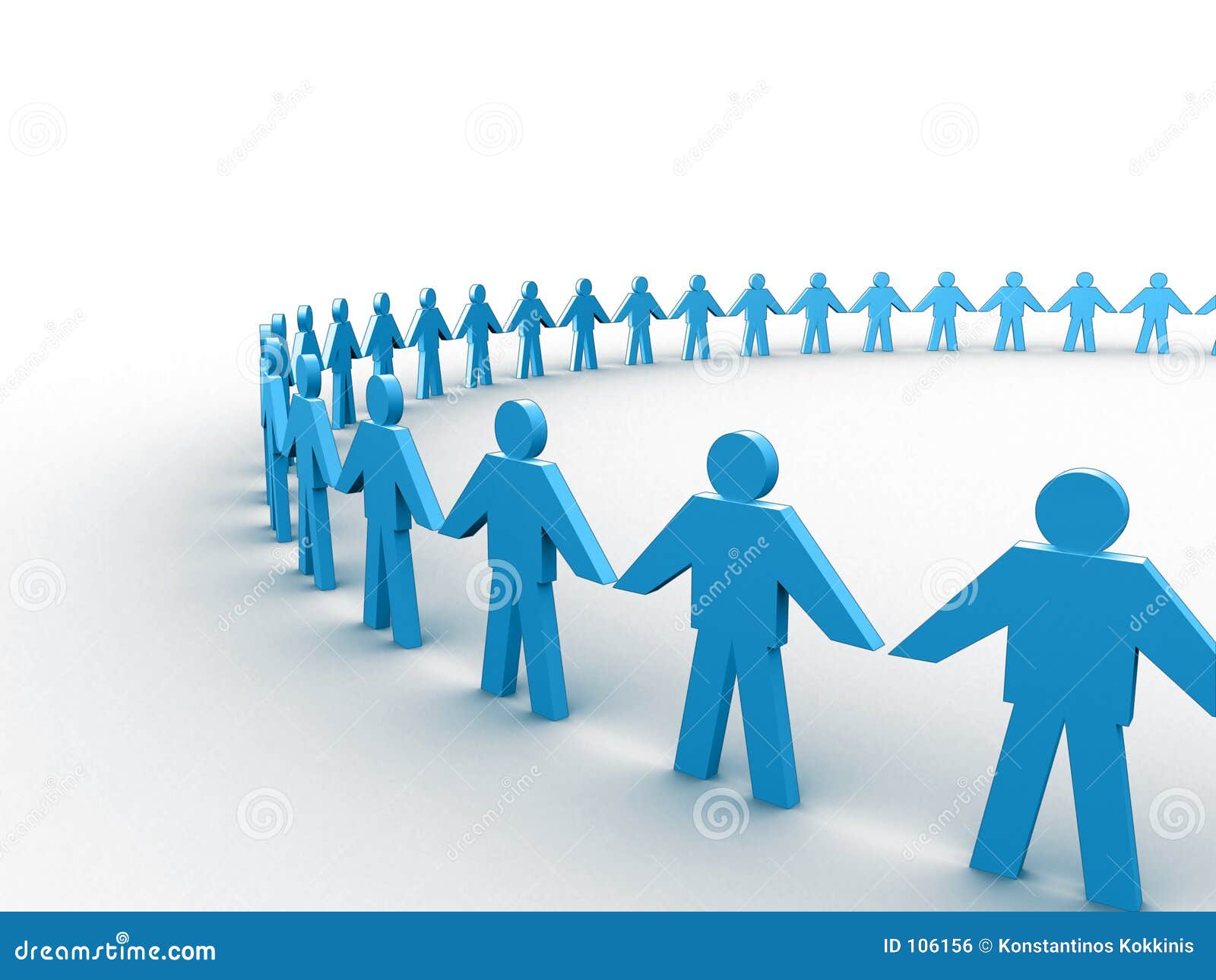 Human circle stock illustration. Illustration of support - 106156