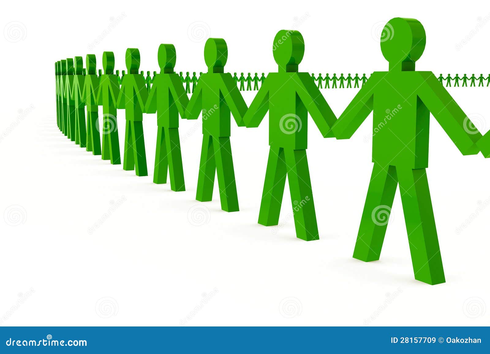 Human circle stock illustration. Illustration of cooperation - 28157709