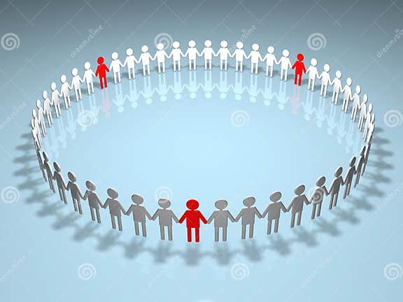 Human Circle stock illustration. Illustration of white - 3103276