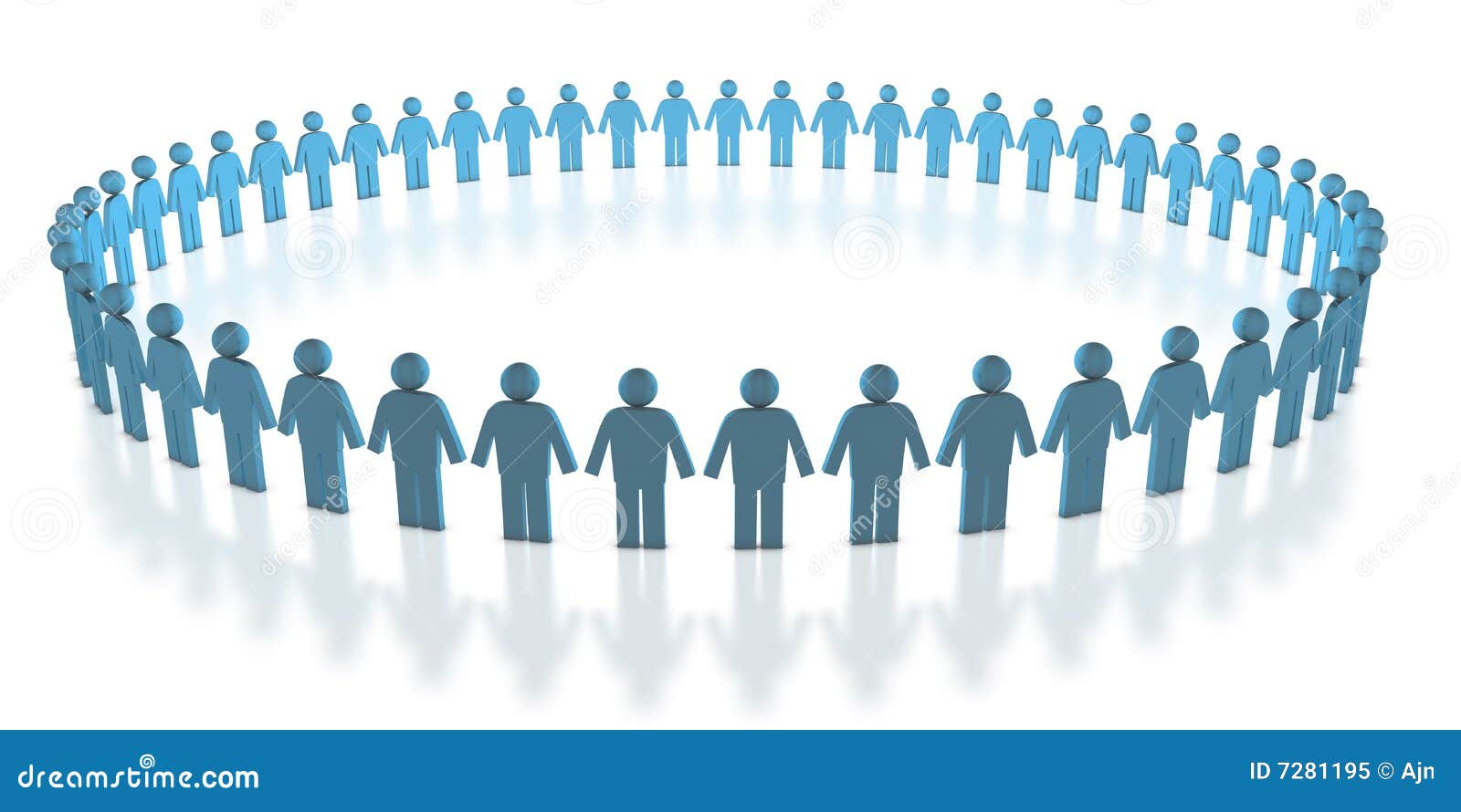 Human Circle stock illustration. Illustration of connection - 7281195