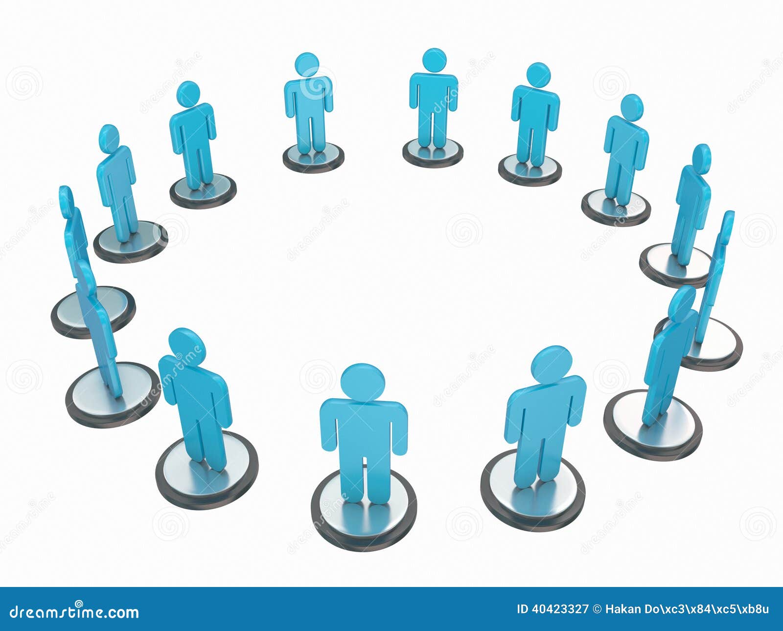 3D Human Red Circle Stock Image | CartoonDealer.com #23473393