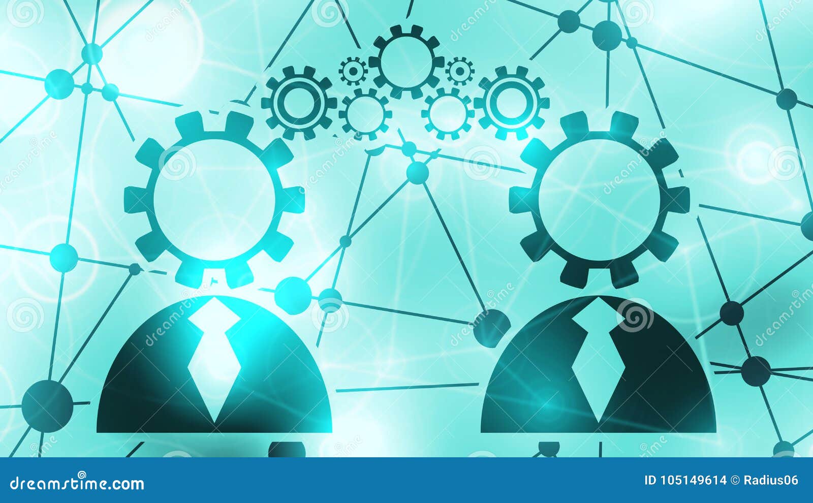 Human model connection stock illustration. Illustration of galaxy ...