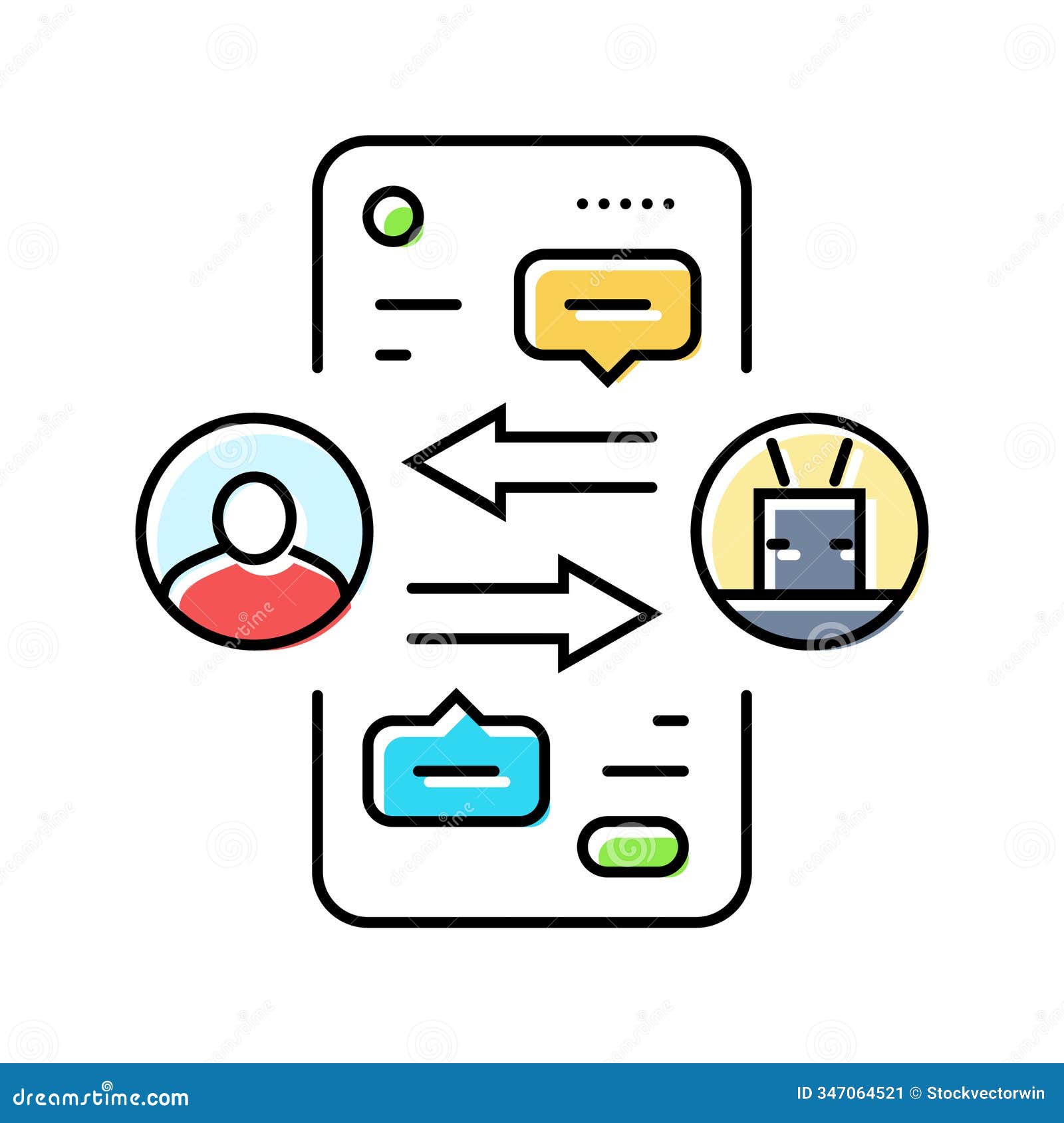 HCI - Human Computer Interface Acronym, Technology Concept Background ...