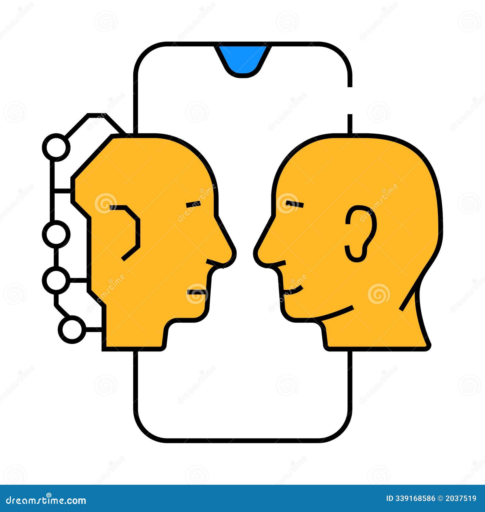 Human Computer Interaction Hci Icon Color Illustration Stock Vector ... Human Computer Interaction Hci Icon Color Illustration Stock Vector ...