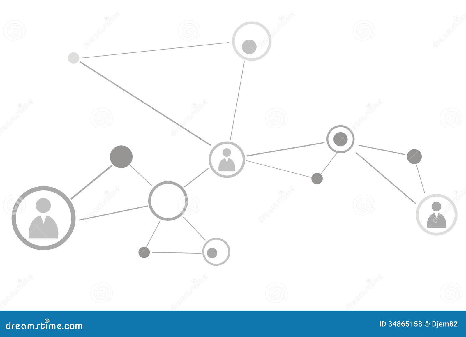 Human connection stock vector. Illustration of person - 34865158