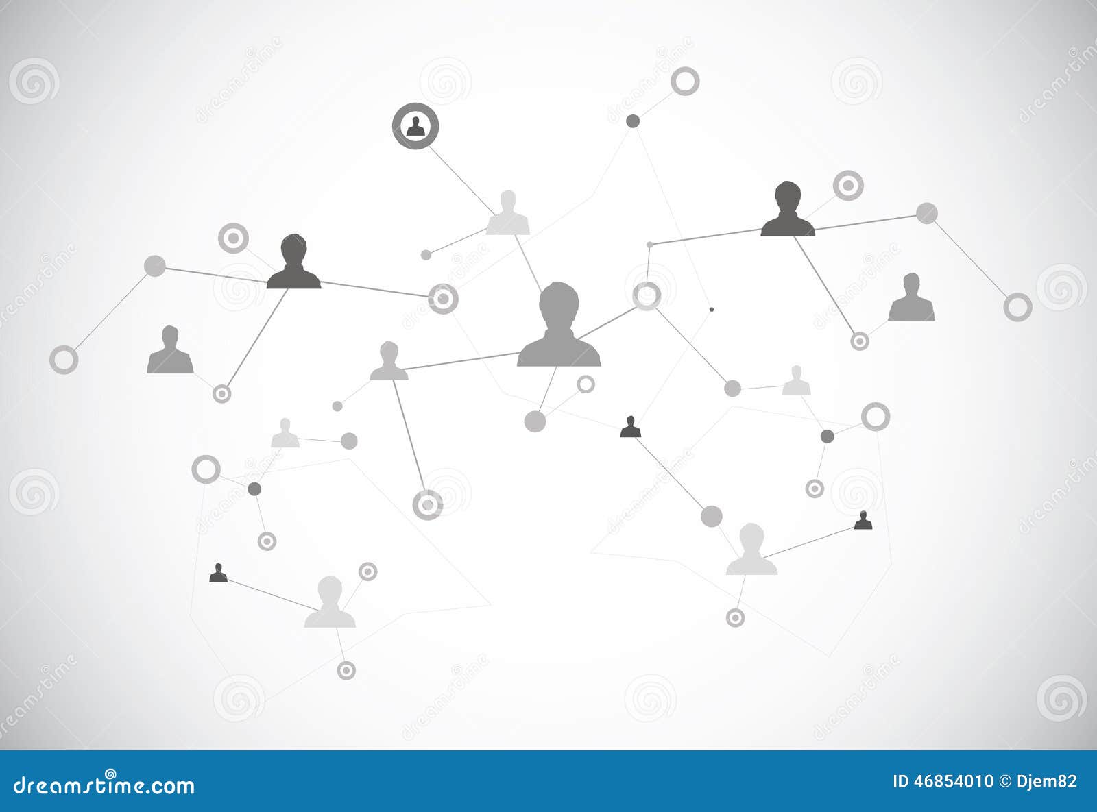 Human connection stock vector. Illustration of connect - 46854010