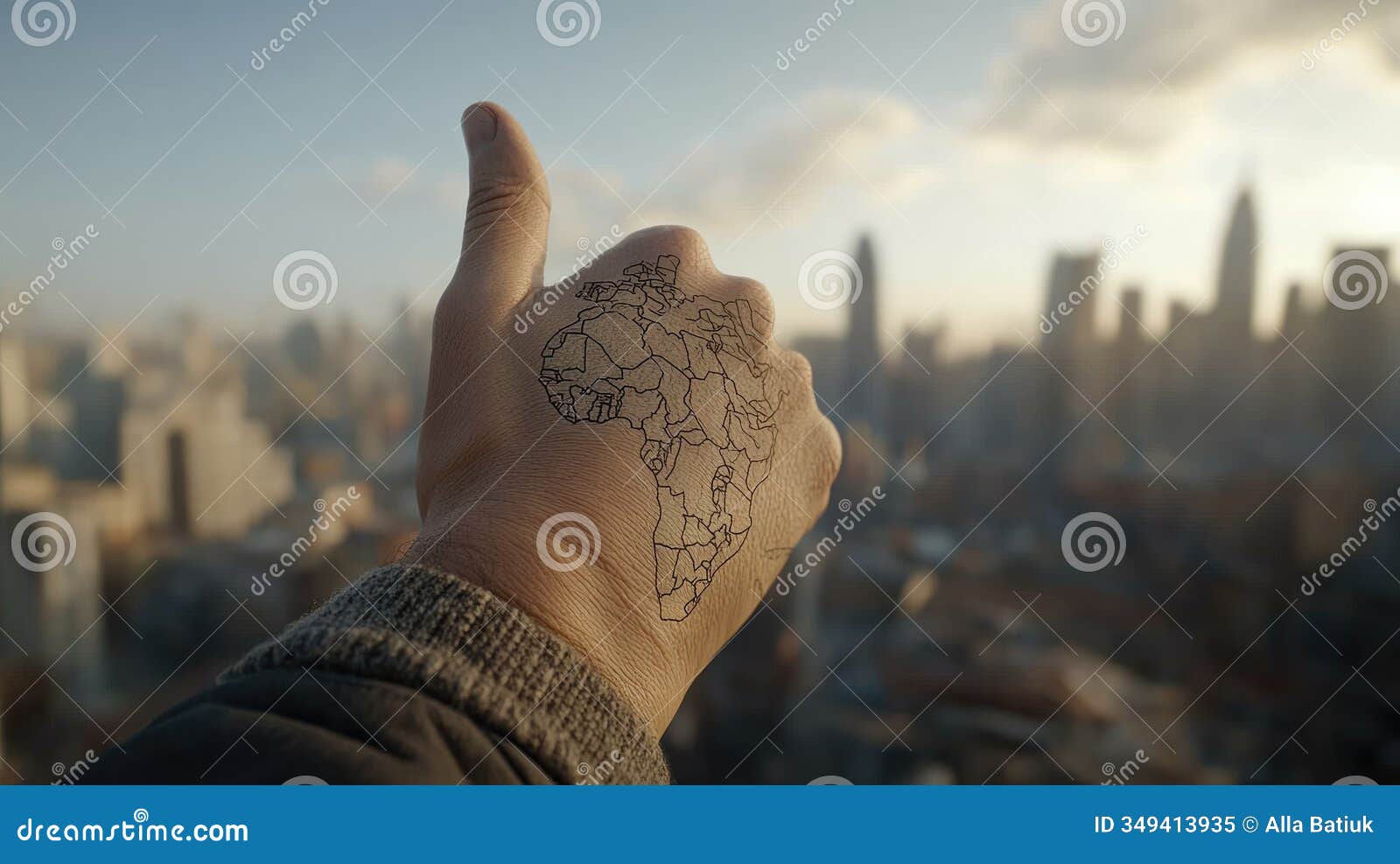 Human Connection, Highlighting an NGO Mission, Blending Symbolism of ...