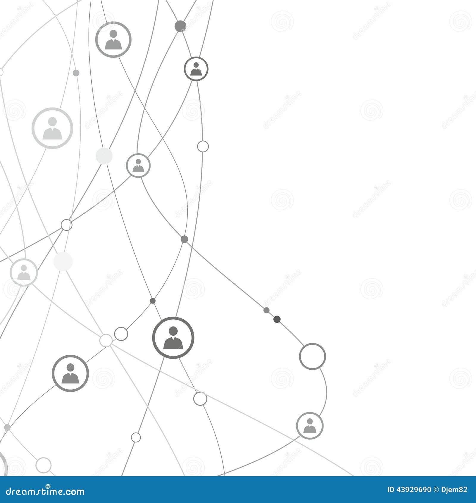 Human Connections stock vector. Illustration of communication - 43929690