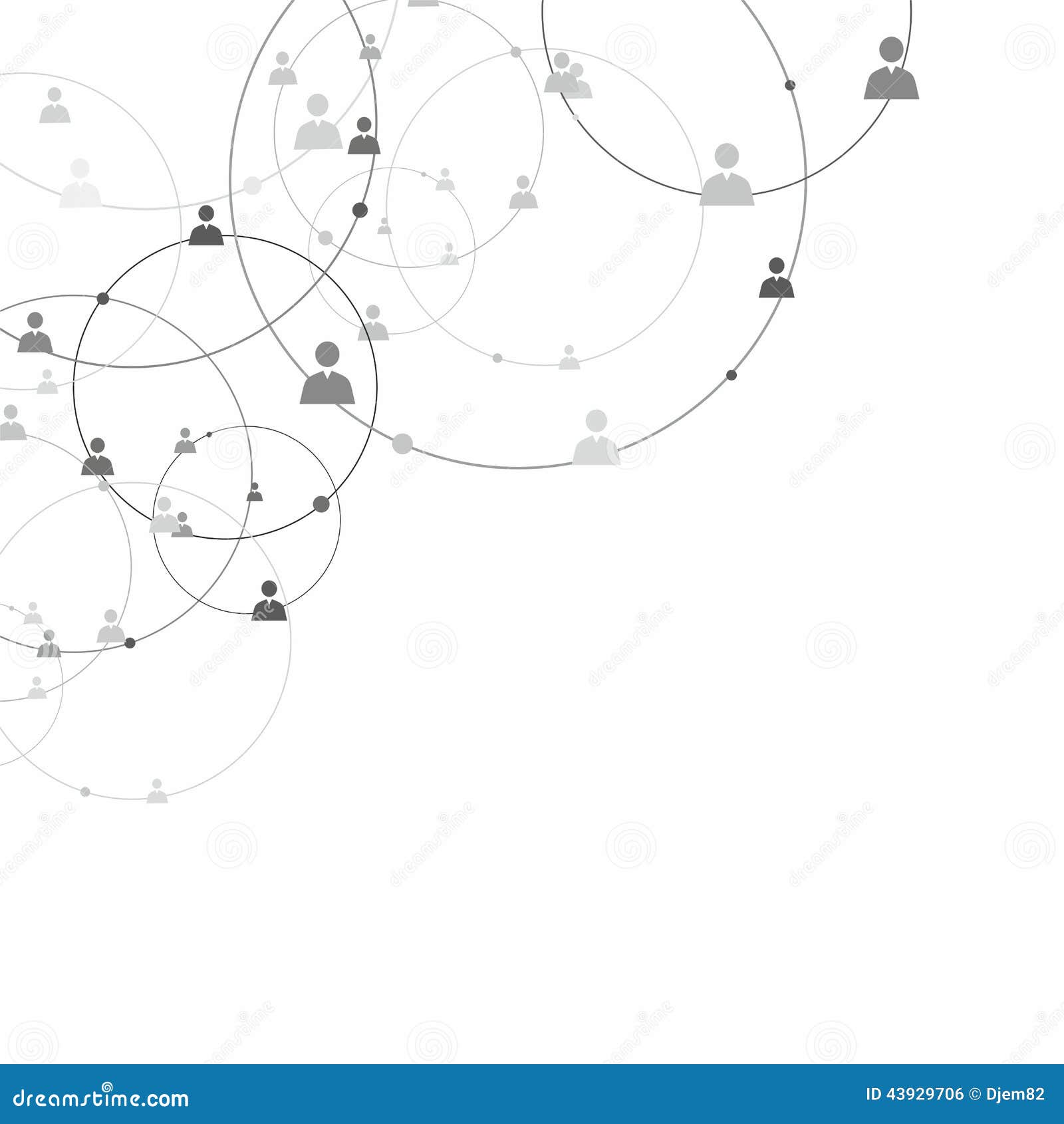 Human Connections stock vector. Illustration of communication - 43929706