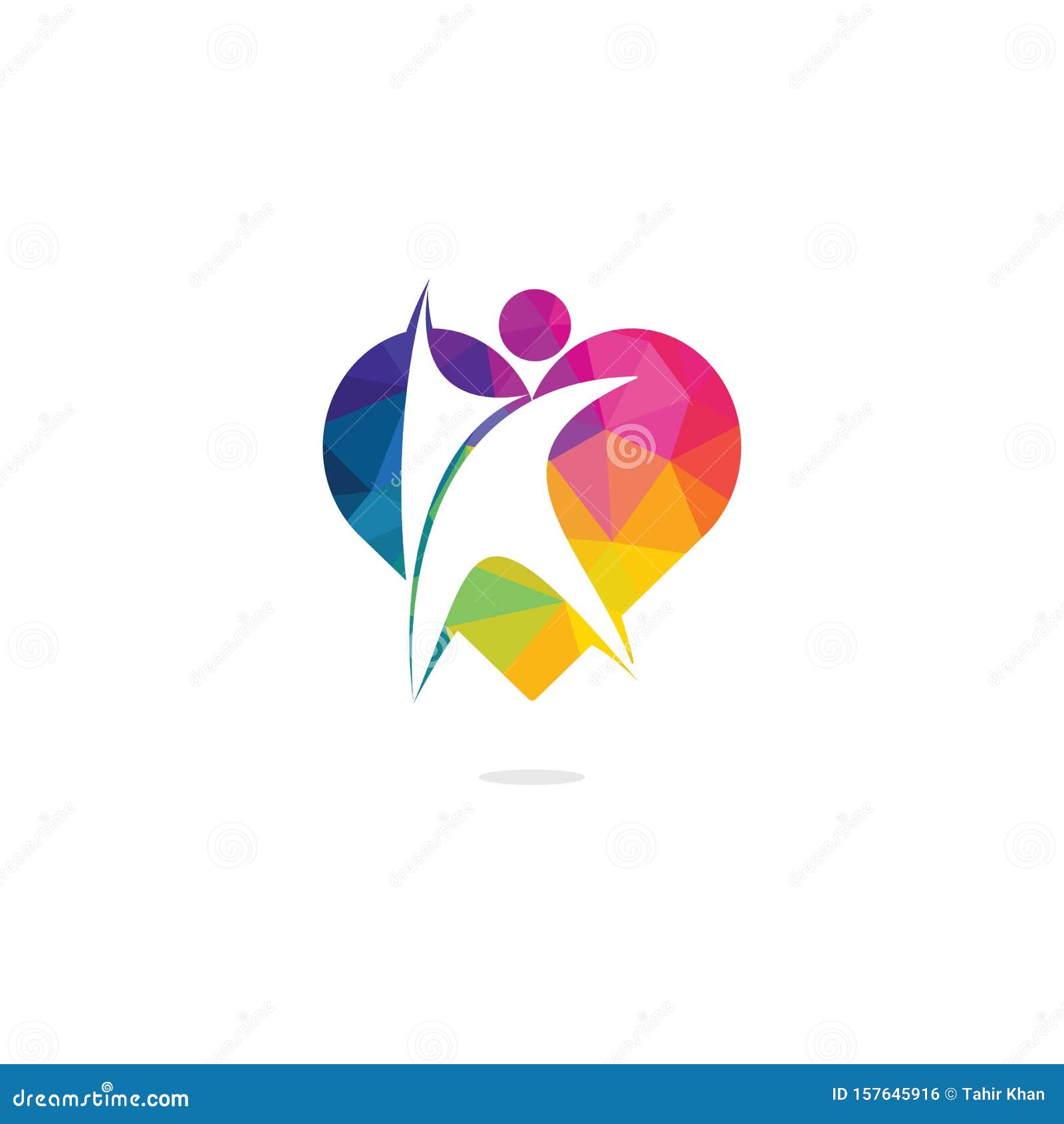 Human Creative Logo Design. Stock Vector - Illustration of ecology ...