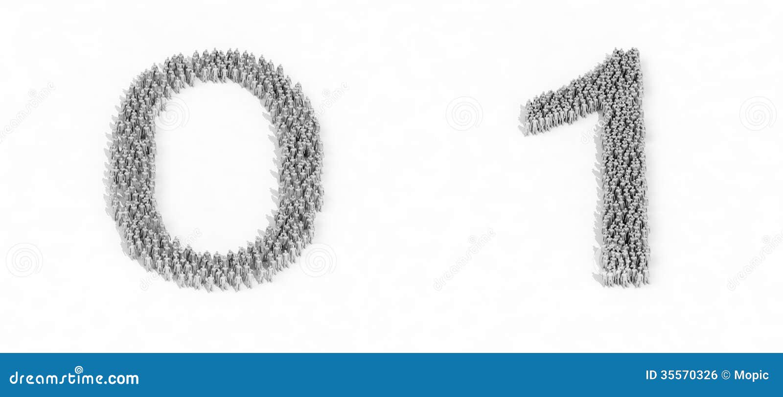 Crowd Alphabet. Group Of People Form Capital Letters. Concentrated ...