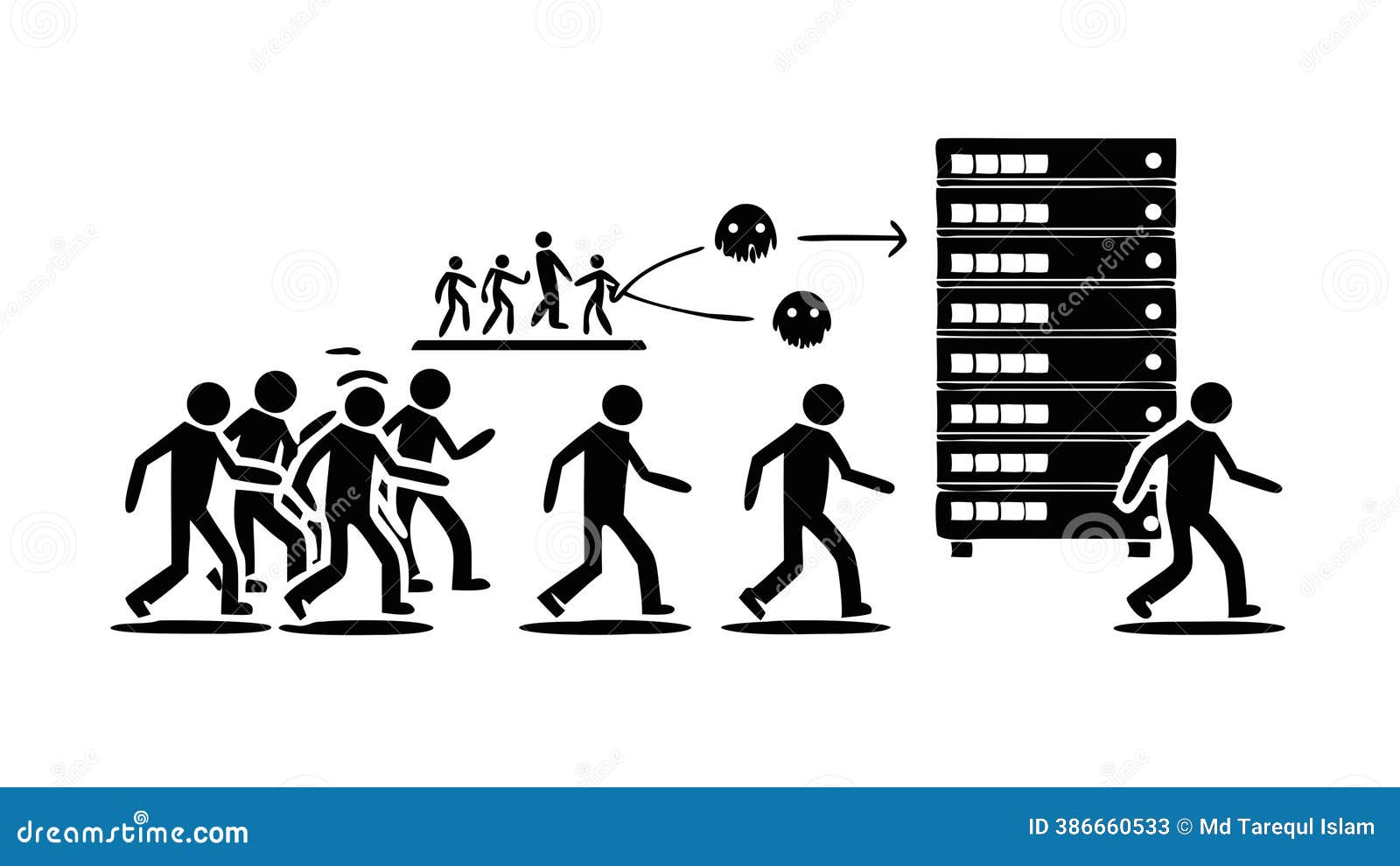 Human Big Data Visualization. Futuristic AI Infographic. Information Aesthetic Design. Visual ...