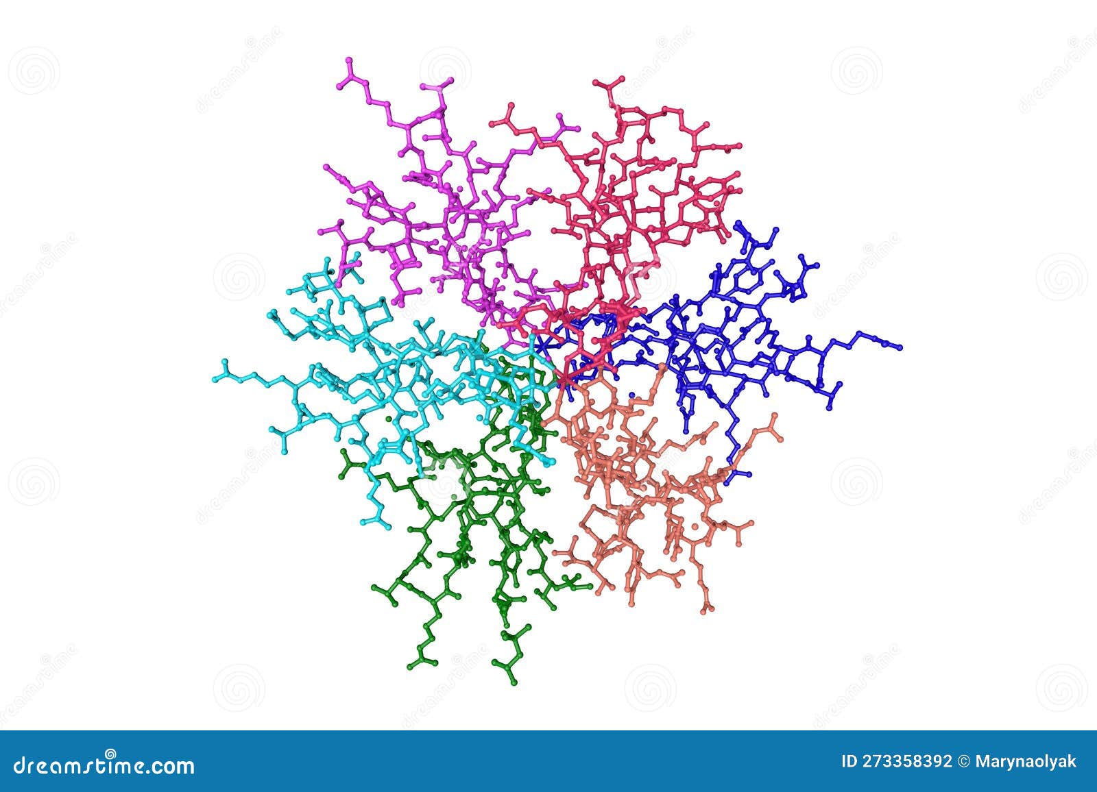 Human Defensin-5 Mutant Crystal Form 2. Molecular Model Isolated on ...