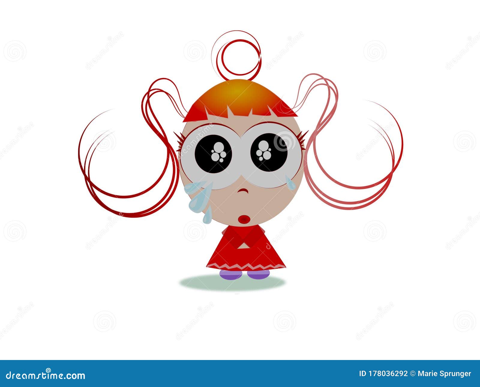 Human in Depression on White Background - 3d Rendering Stock ...