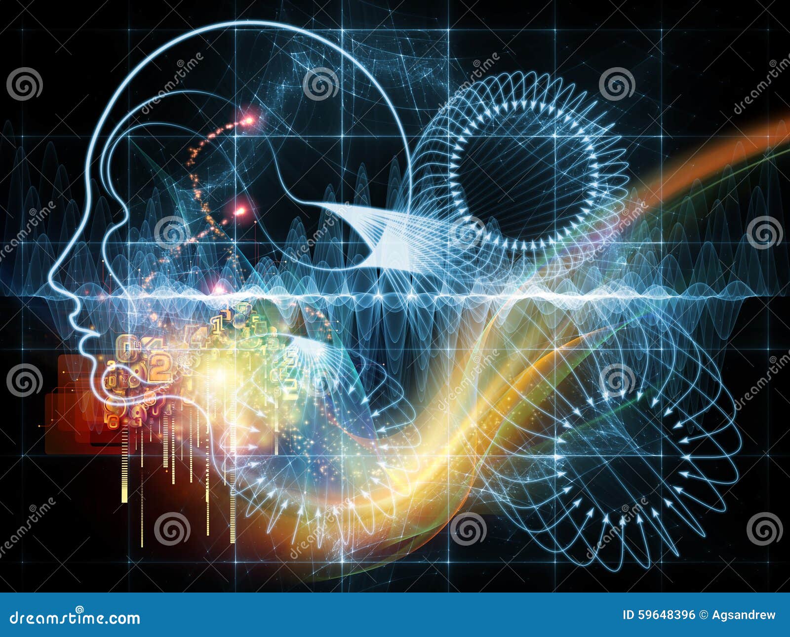 Human Design stock illustration. Illustration of artwork - 59648396