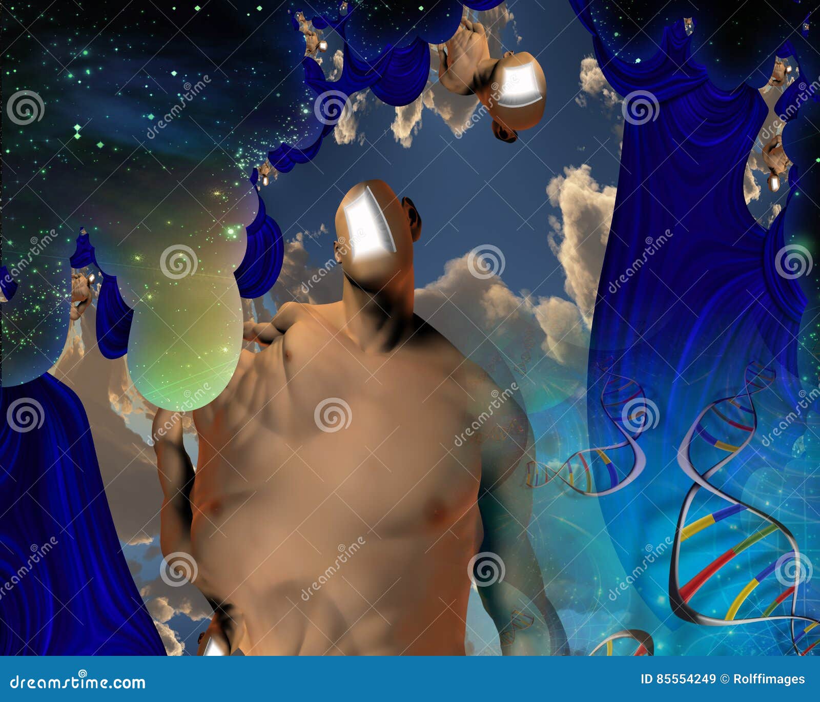 Human Destiny stock illustration. Illustration of conceptual - 85554249