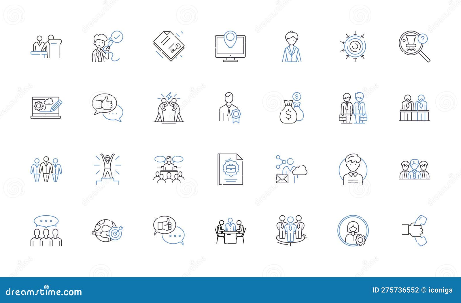 Human Development Line Icons Collection. Growth, Maturation, Evolution ...