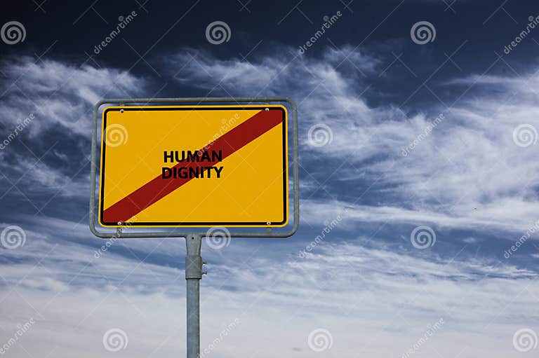 HUMAN DIGNITY - Image with Words Associated with the Topic COMMUNITY of ...