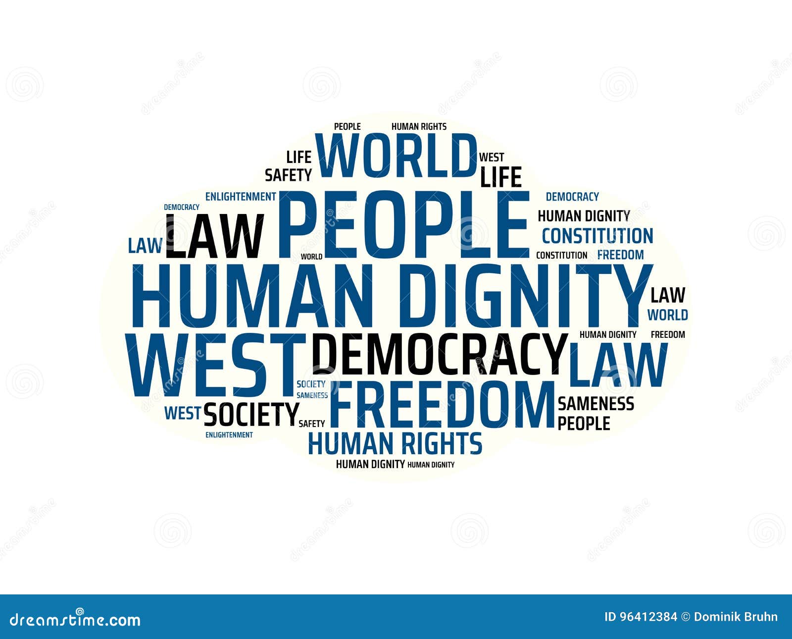 Dignity And Human Mind - Pictured As Word Dignity Inside A Head To ...