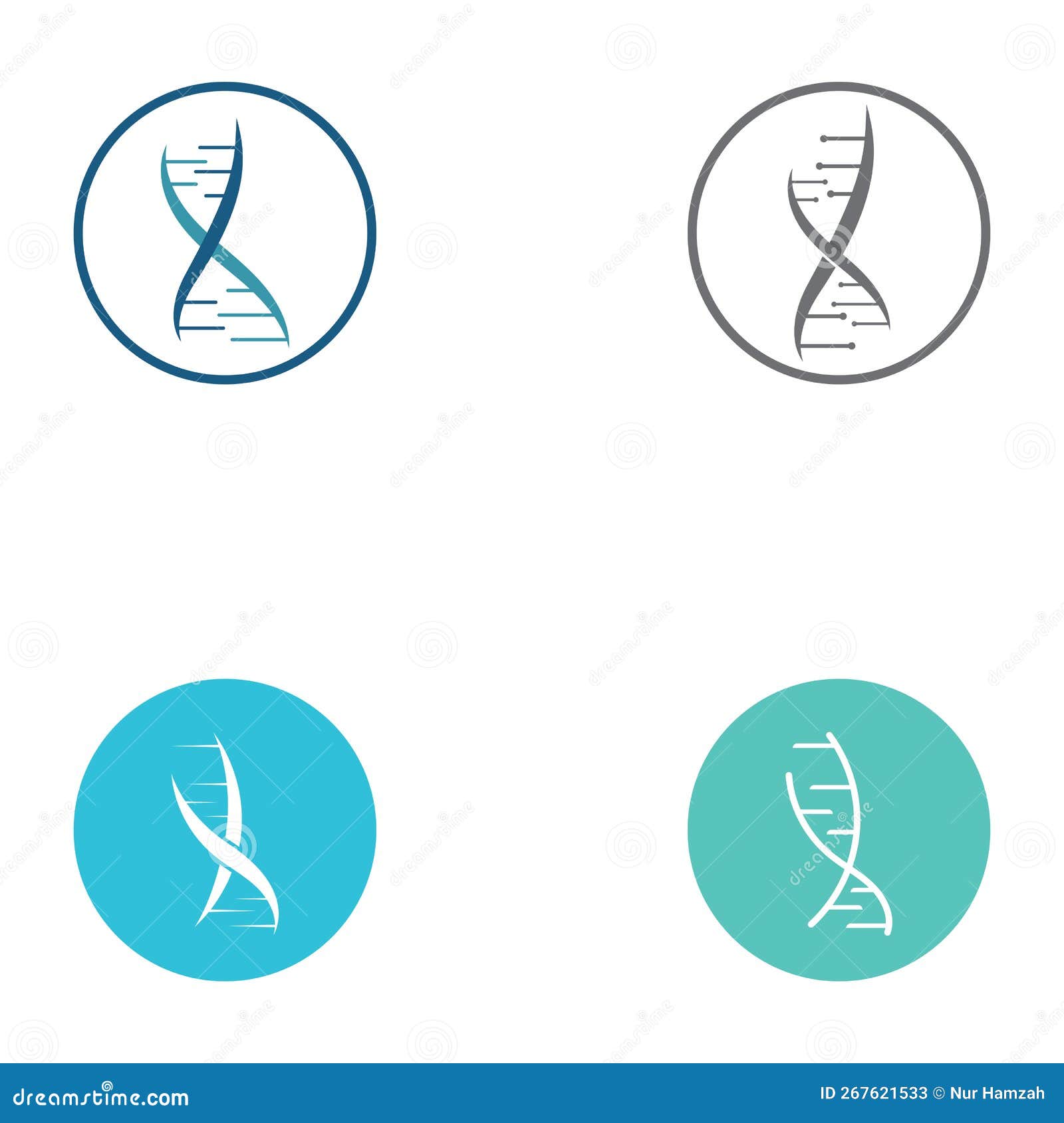 Human DNA element logo stock vector. Illustration of human - 267621533