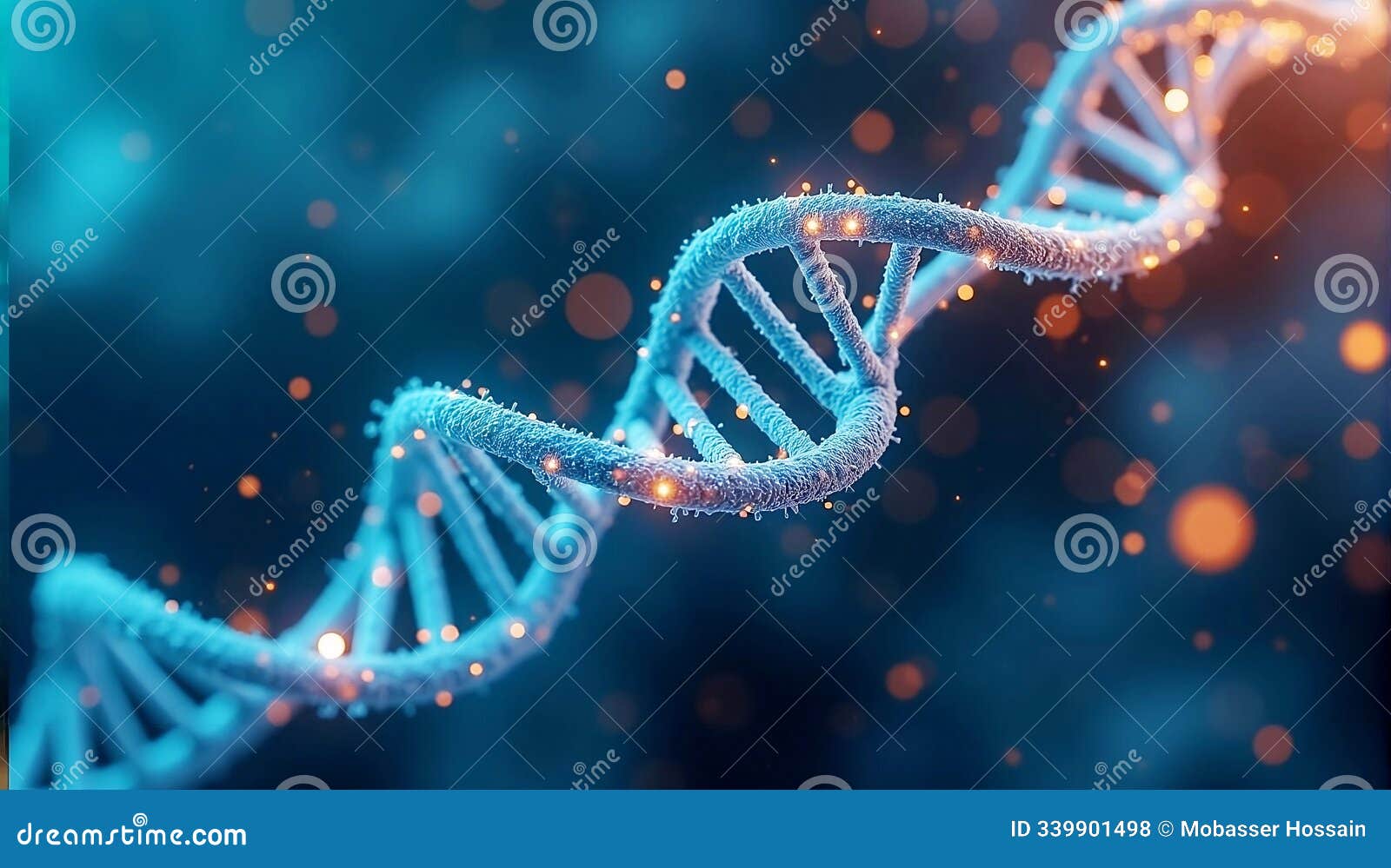 Human DNA Genome Molecules Background, 3d DNA Medical Science ...