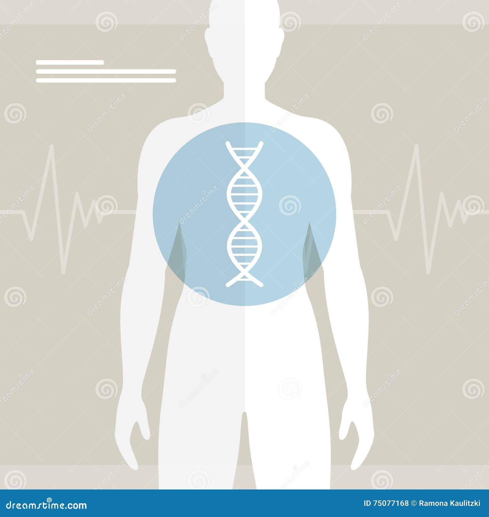 Human DNA stock illustration. Illustration of connection - 75077168