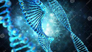 Human dna string stock illustration. Illustration of code - 64908706