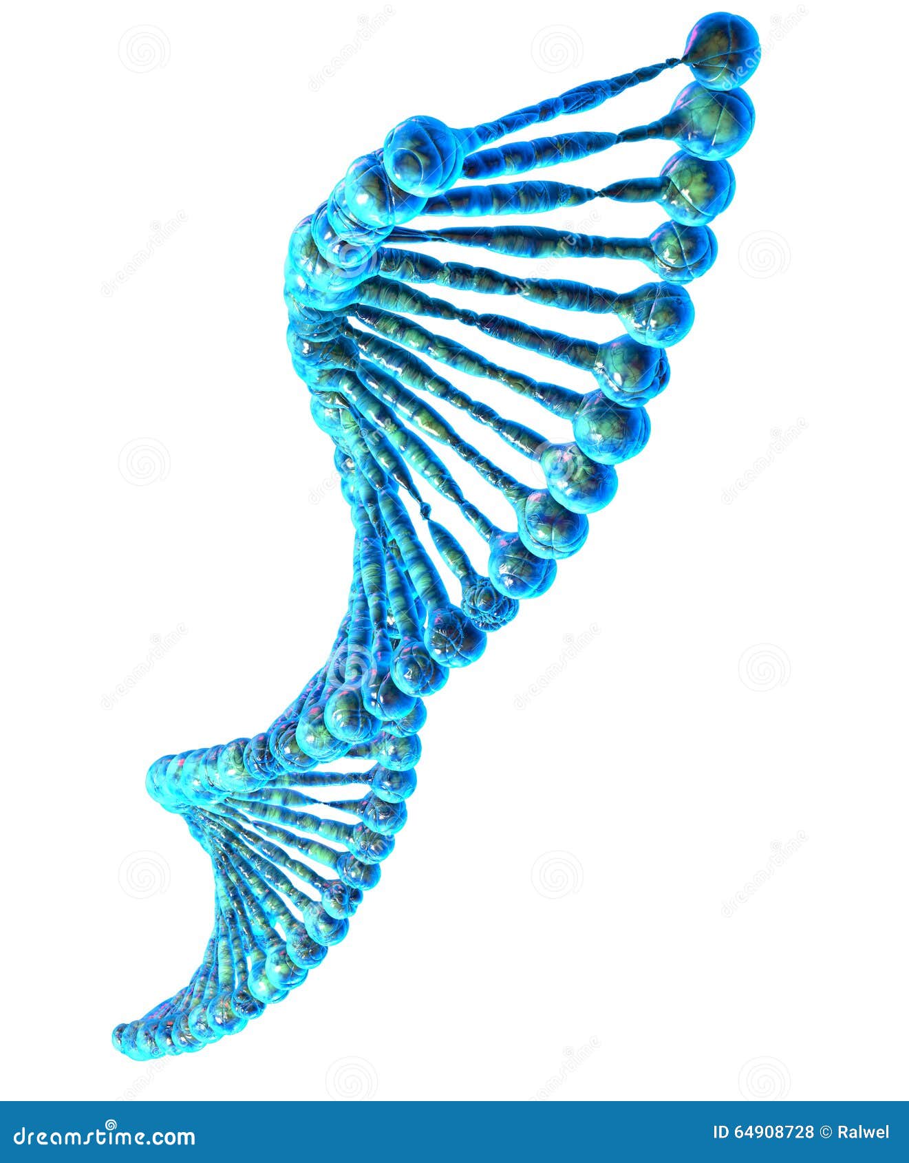 Human dna string stock illustration. Illustration of computer - 64908728