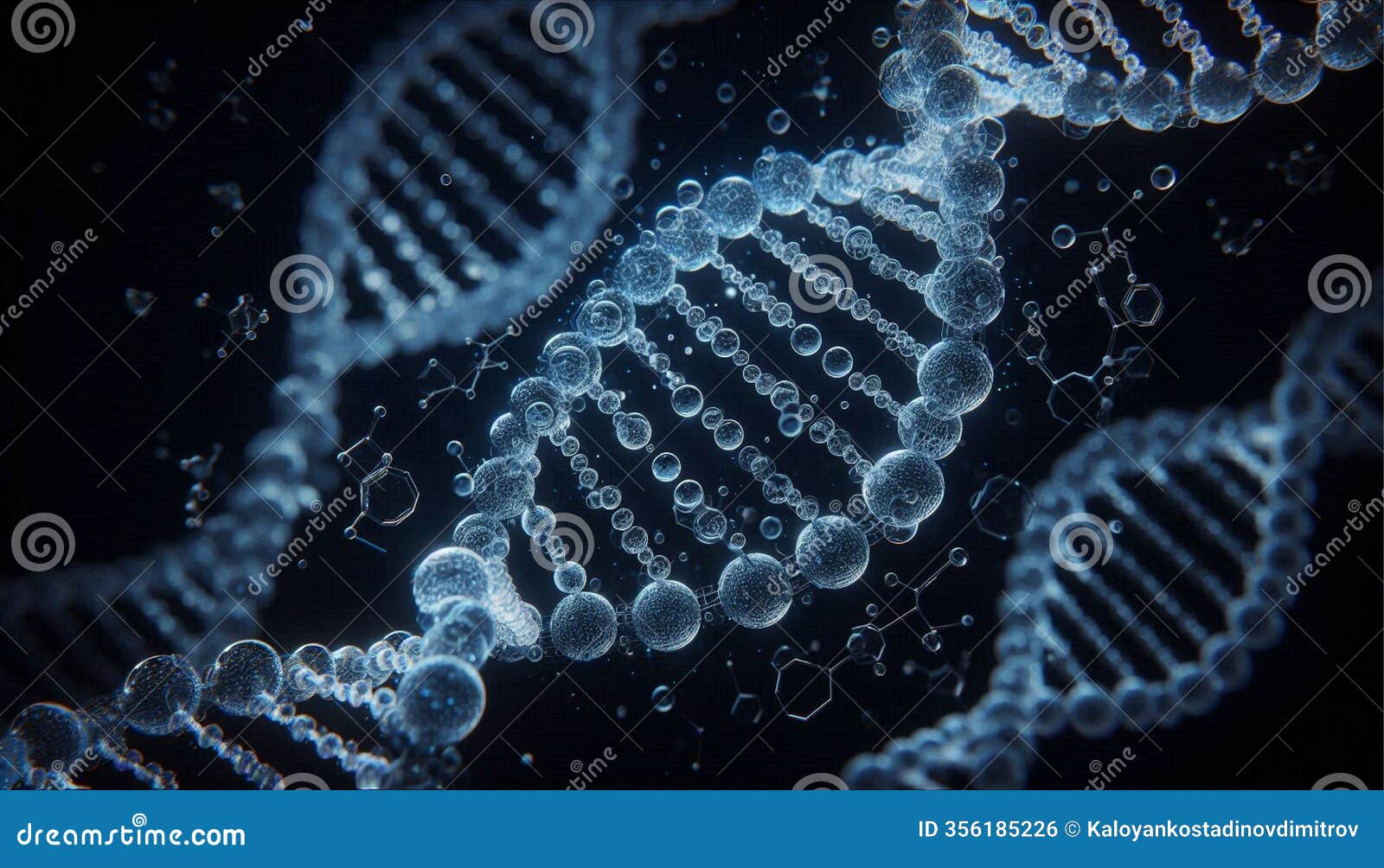 Human DNA: Structure, Function, and Significance Stock Illustration ...