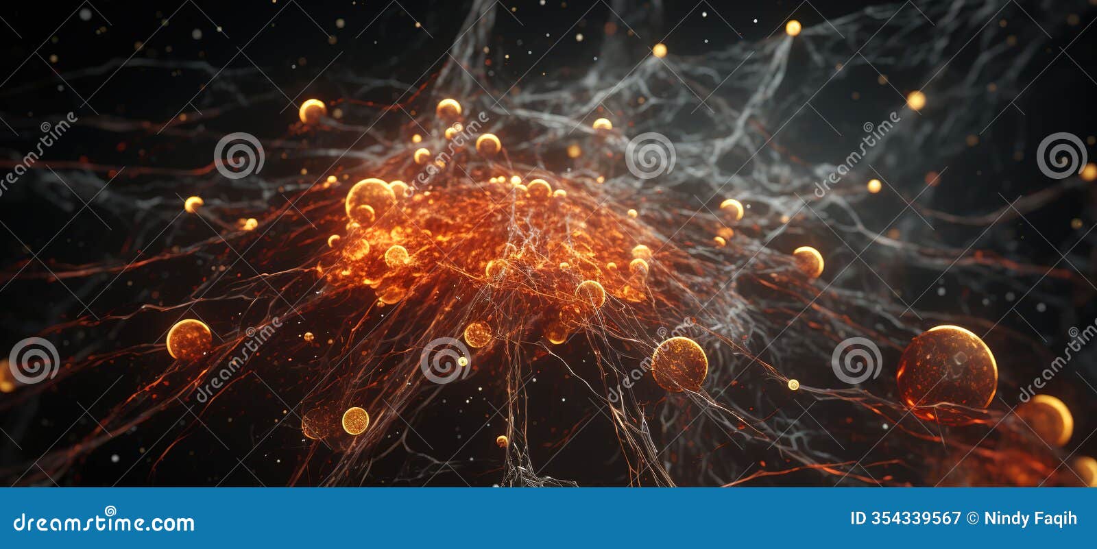 Human DNA Tissue, Cell, Virus, Bacteria Stock Illustration ...