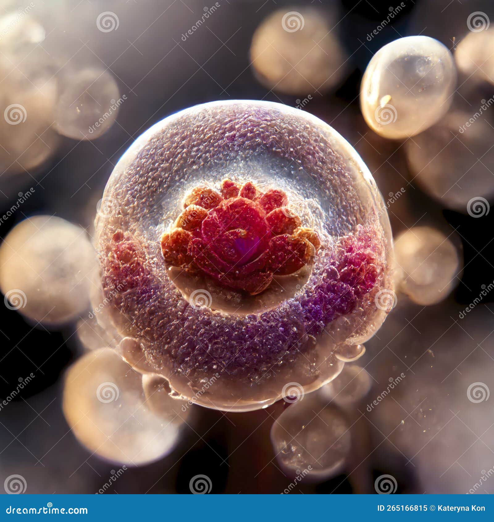 Human embryo, illustration stock illustration. Illustration of stem ...
