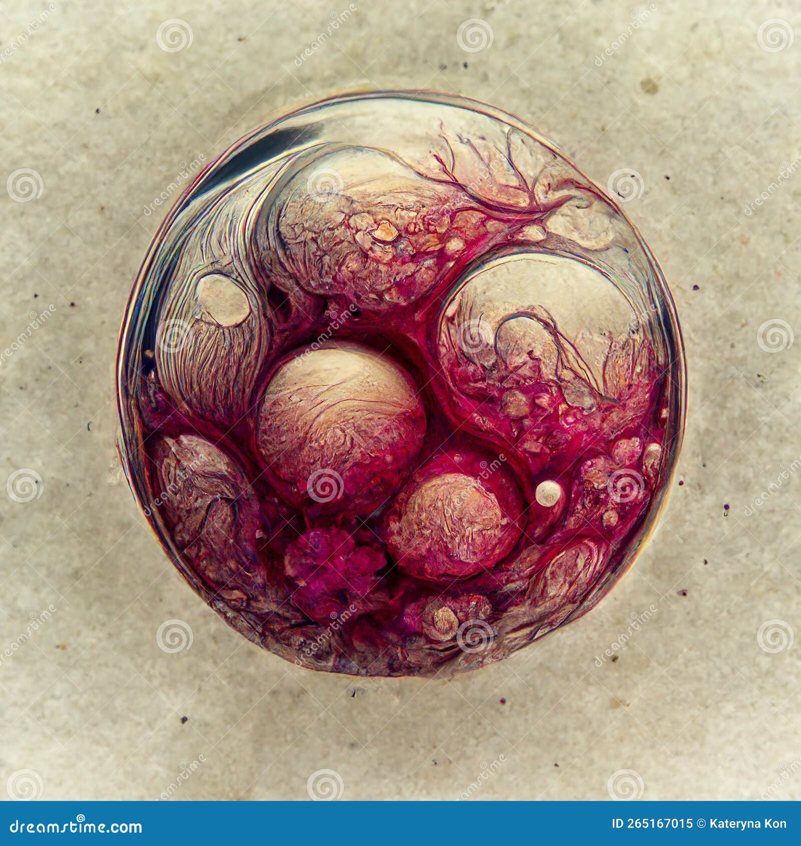 Human embryo, illustration stock illustration. Illustration of embryo ...