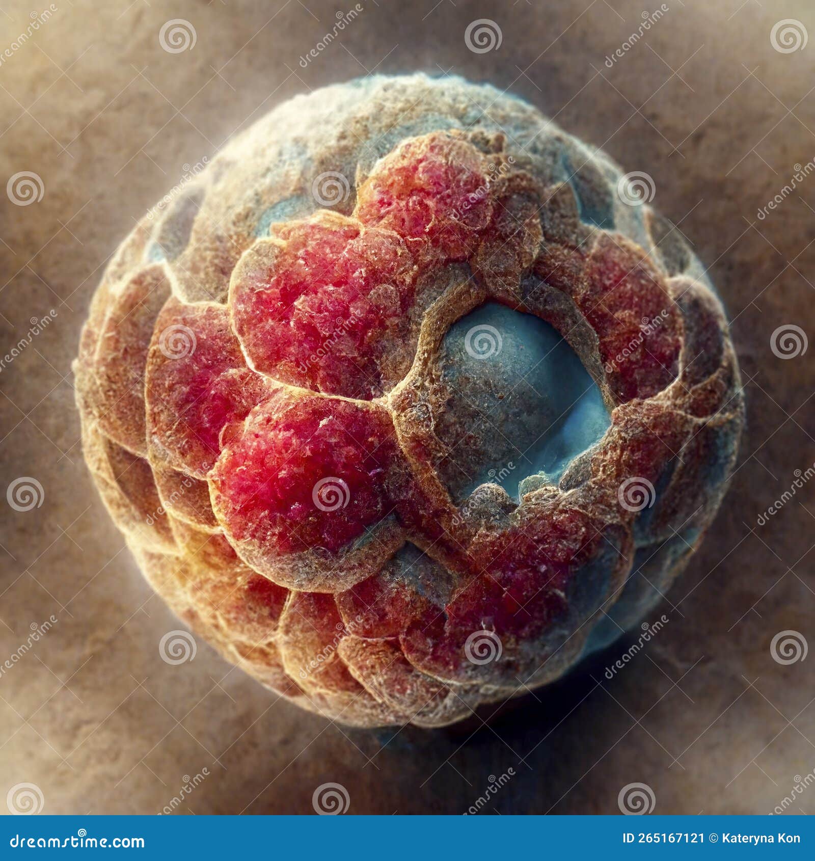Human embryo, illustration stock illustration. Illustration of cloning ...