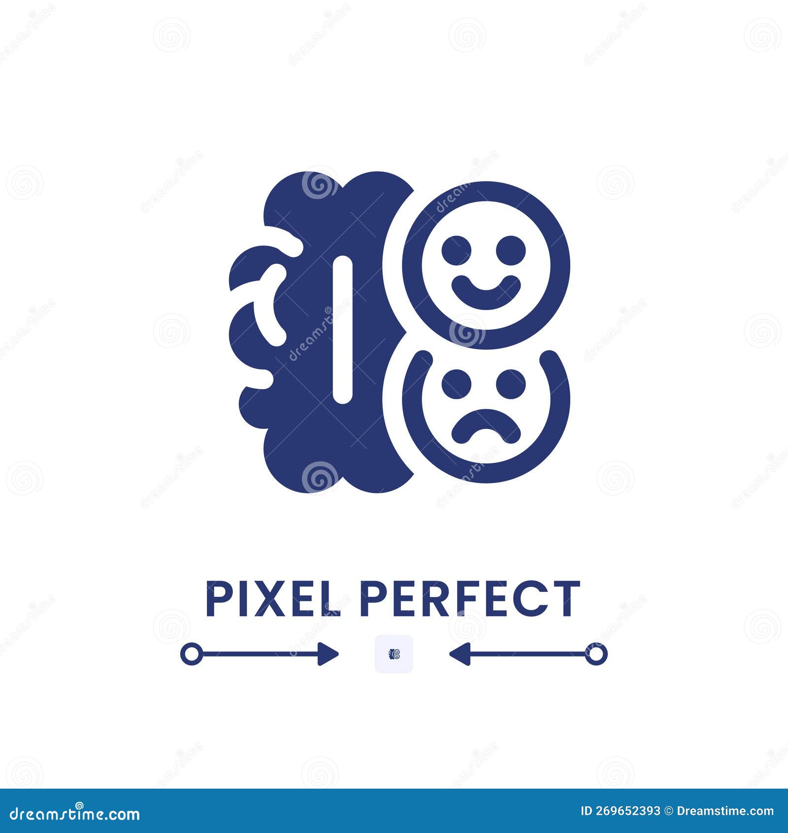 Human Emotions Black Solid Desktop Icon Stock Vector - Illustration of ...