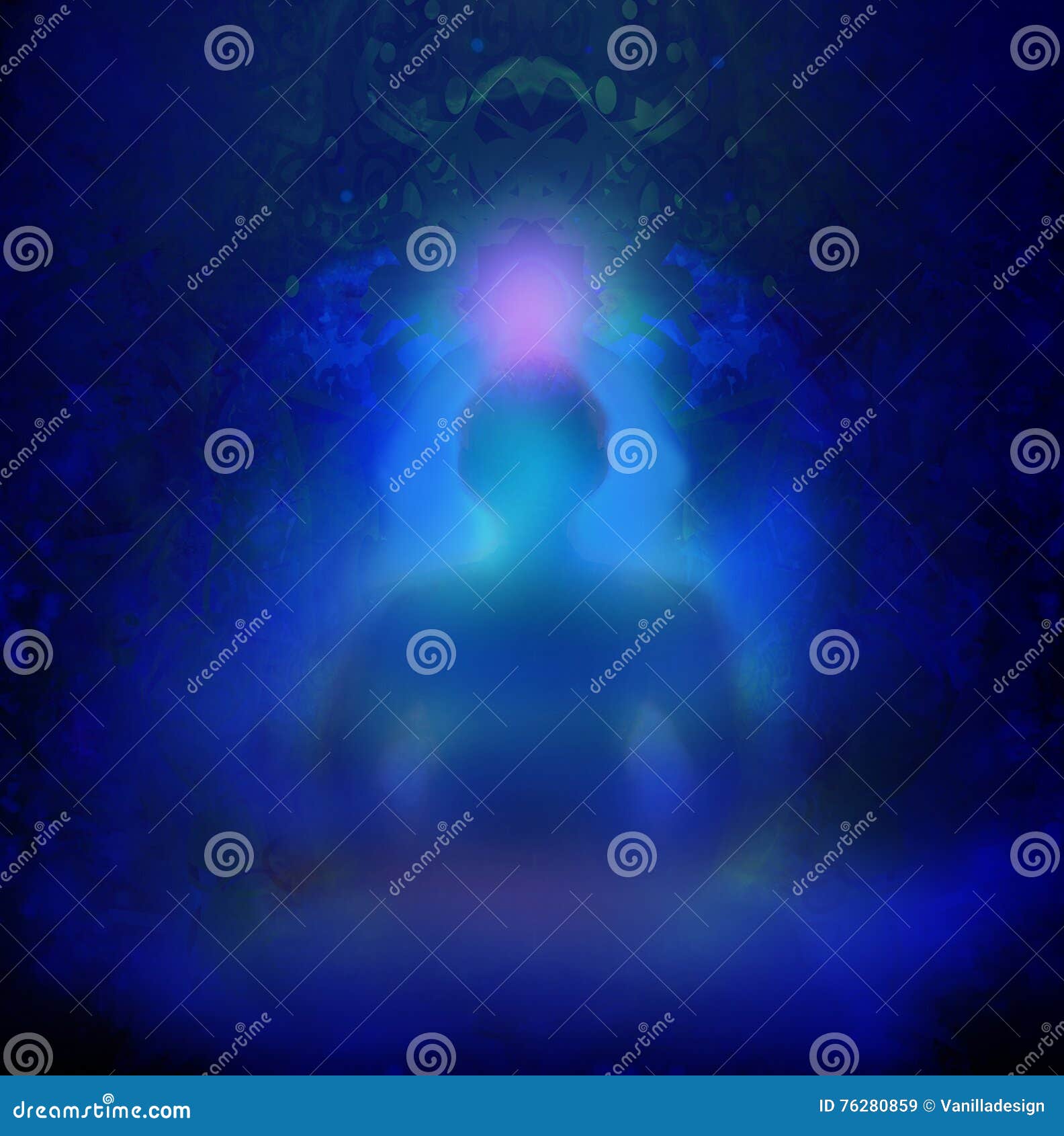 Human energy body stock illustration. Illustration of human - 76280859