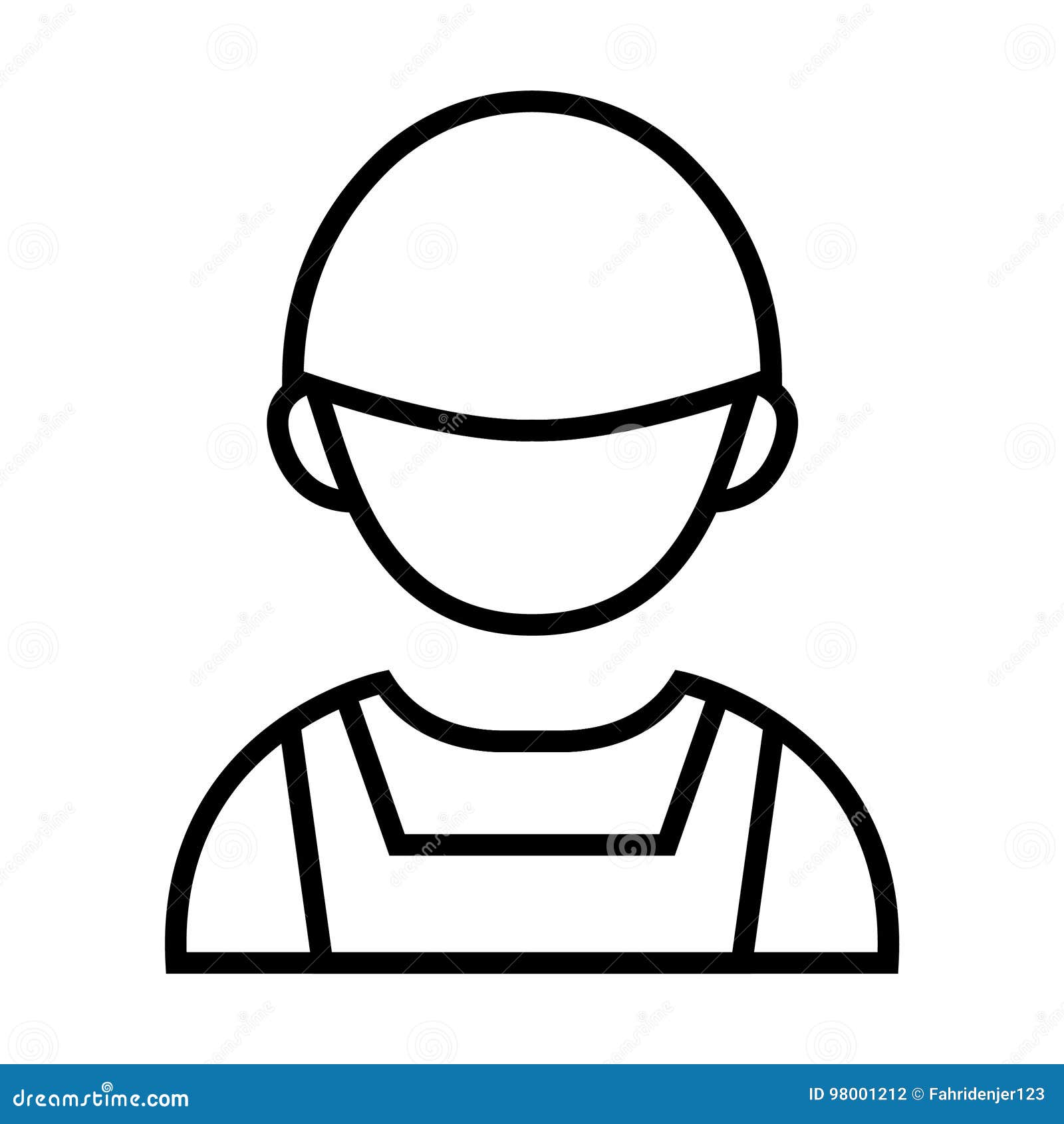 Human Engineering symbol, stock illustration. Illustration of builder ...