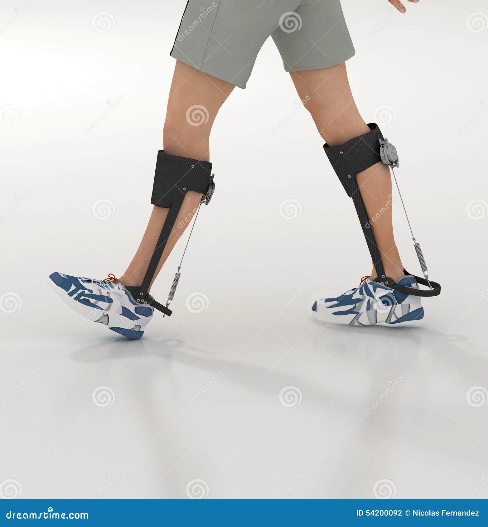 Human exoskeleton stock illustration. Illustration of exoskeleton ...