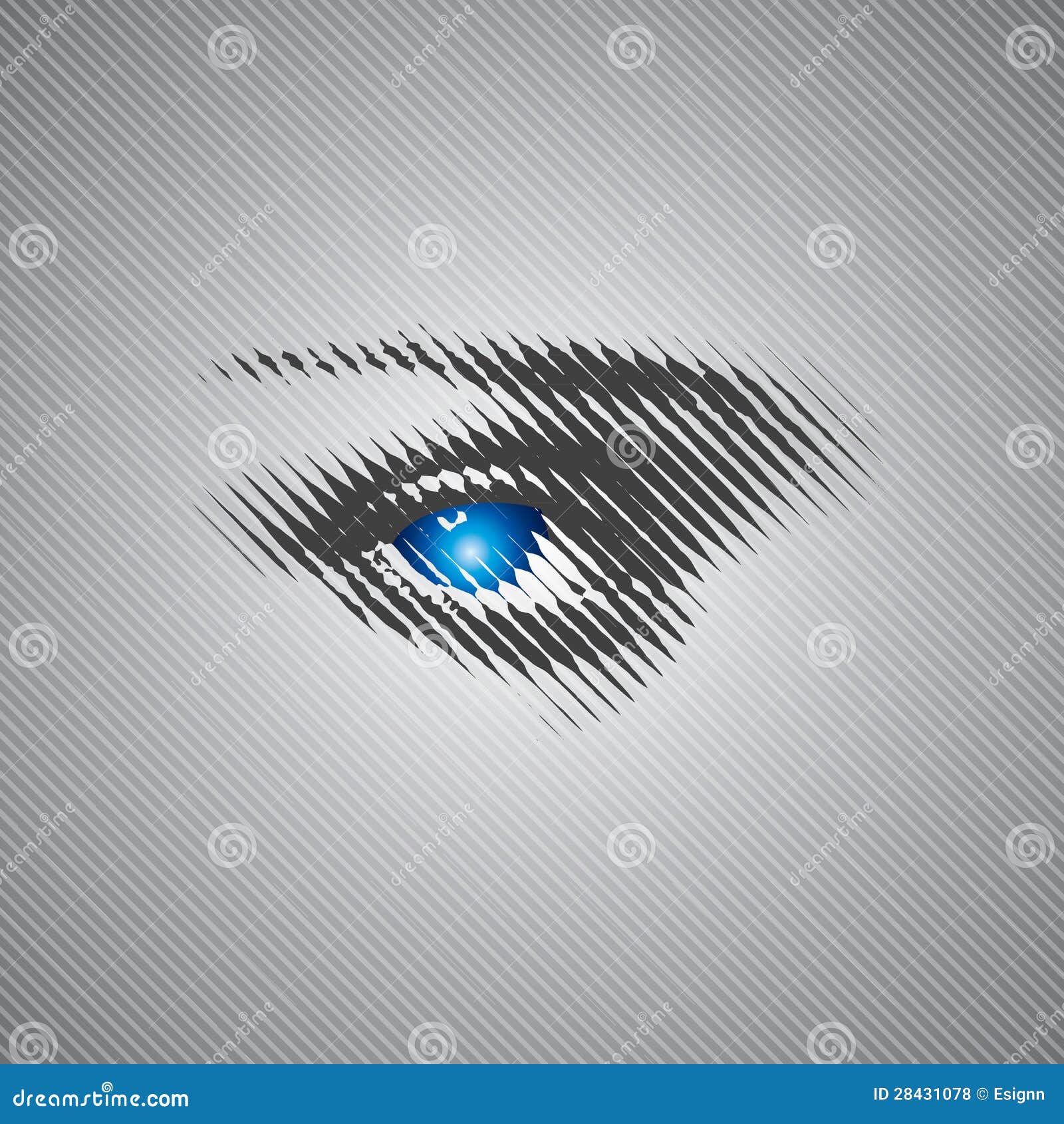 Observer Sketch Illustration Royalty-Free Stock Image | CartoonDealer ...