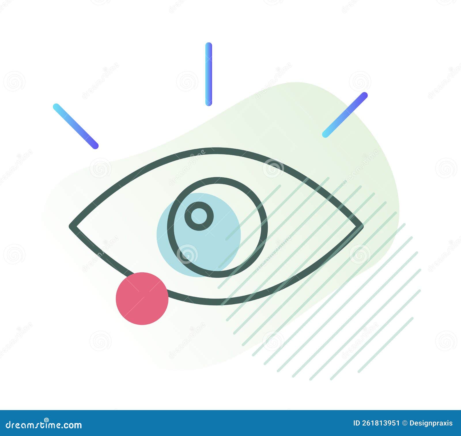 Human Eye - Curiosity - Icon Stock Illustration - Illustration of ...