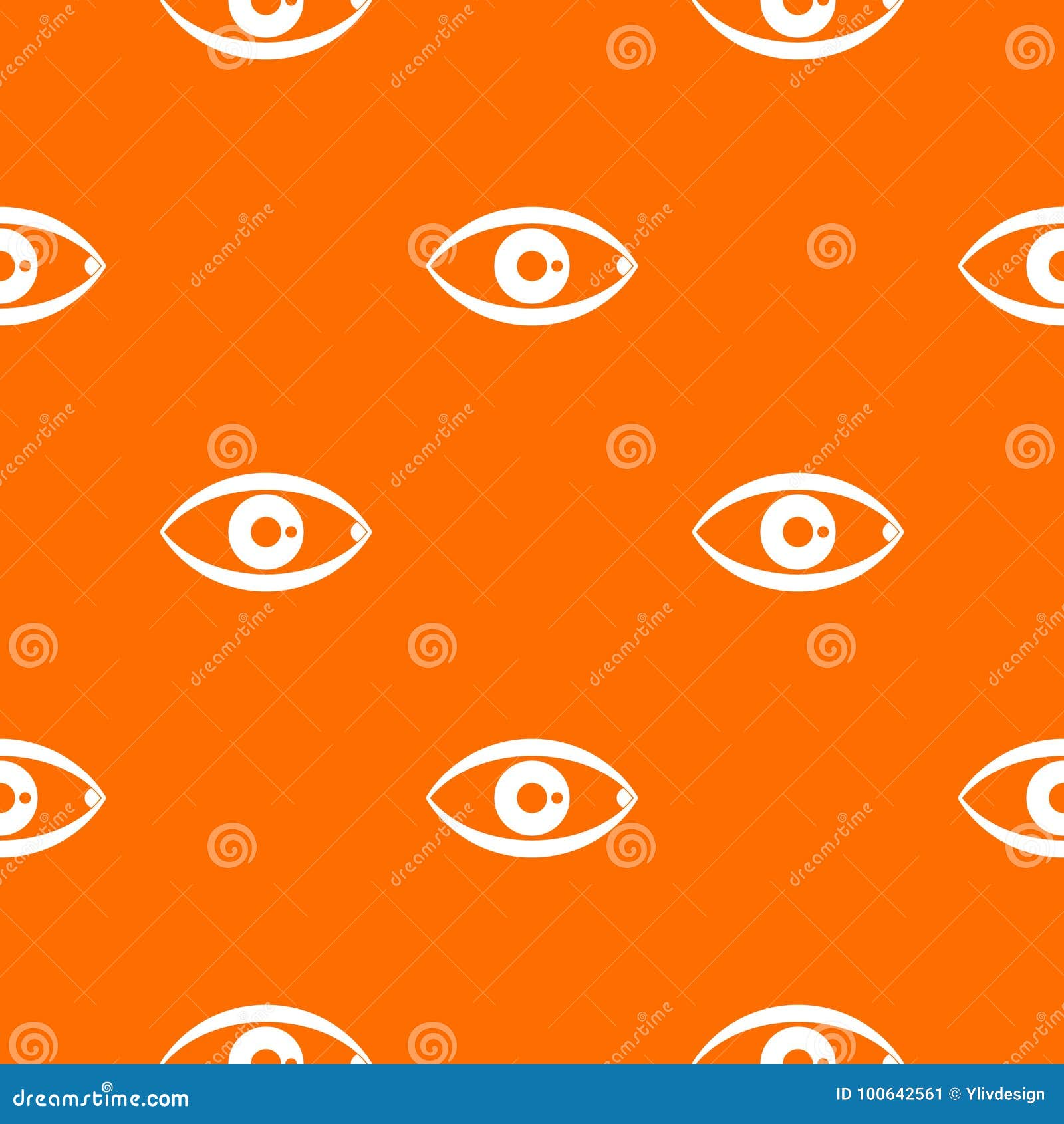 Human eye pattern seamless stock vector. Illustration of light - 100642561